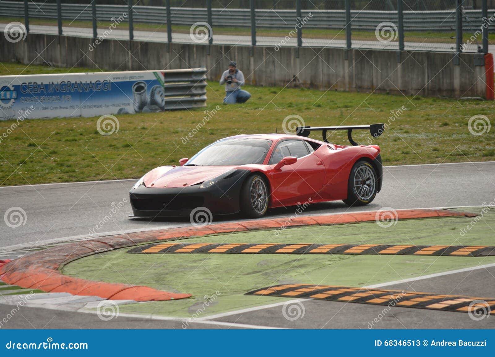 Pellin Racing Team Ferrari 458 Challenge Evo 2016 Editorial Stock Photo ...