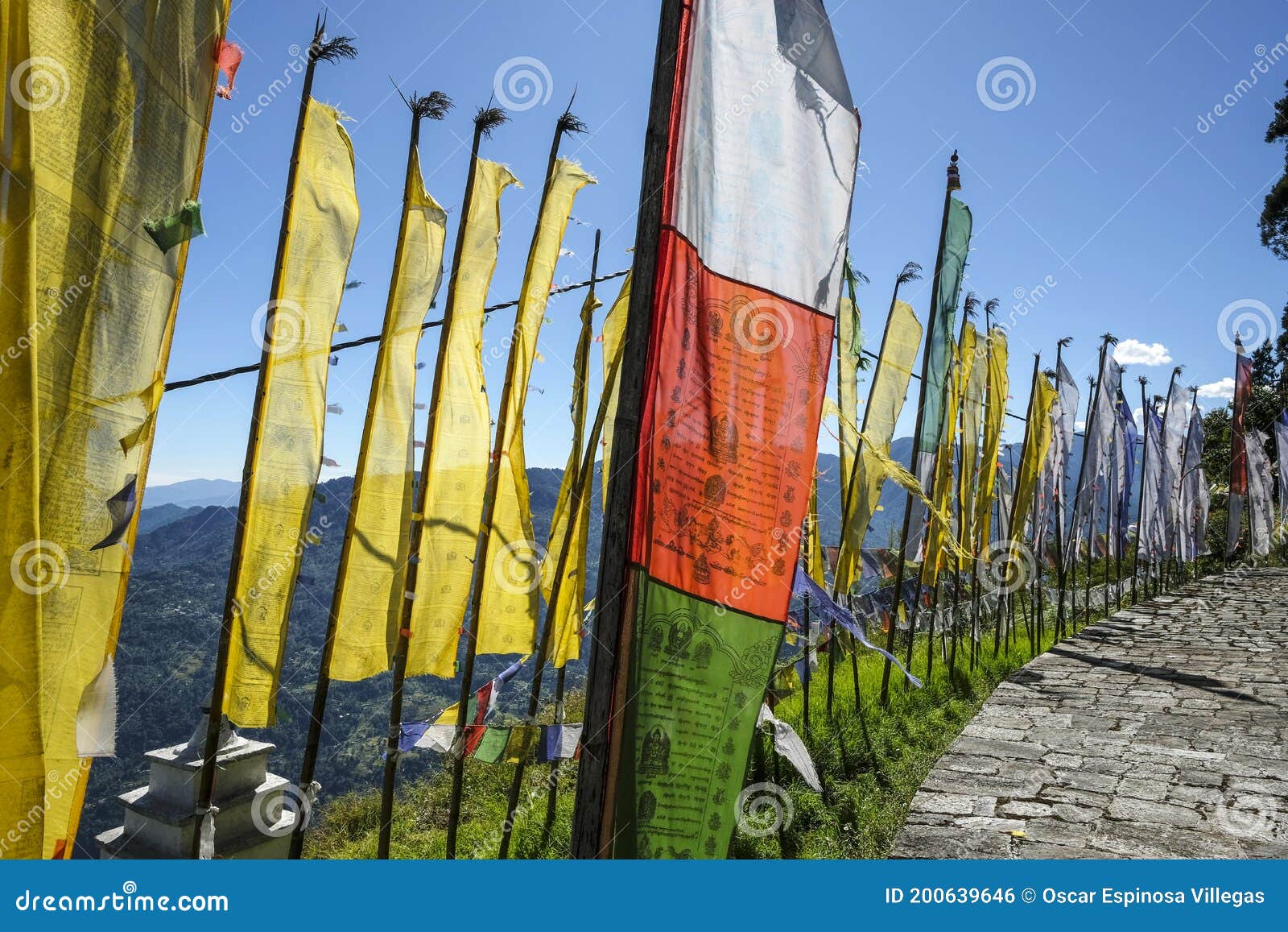 Pelling in Sikkim, India stock photo. Image of culture - 200639646