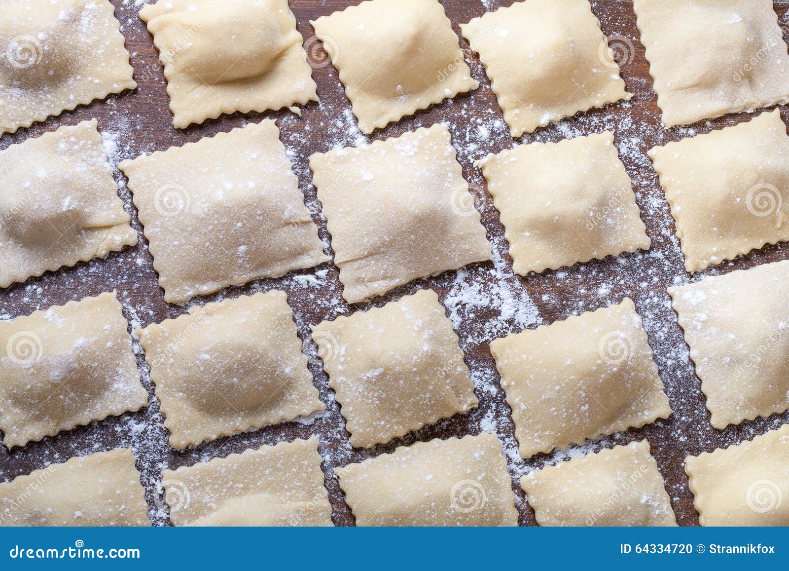 Pelmeni - Russian Ravioli. Cooking Process Stock Photo - Image of ...