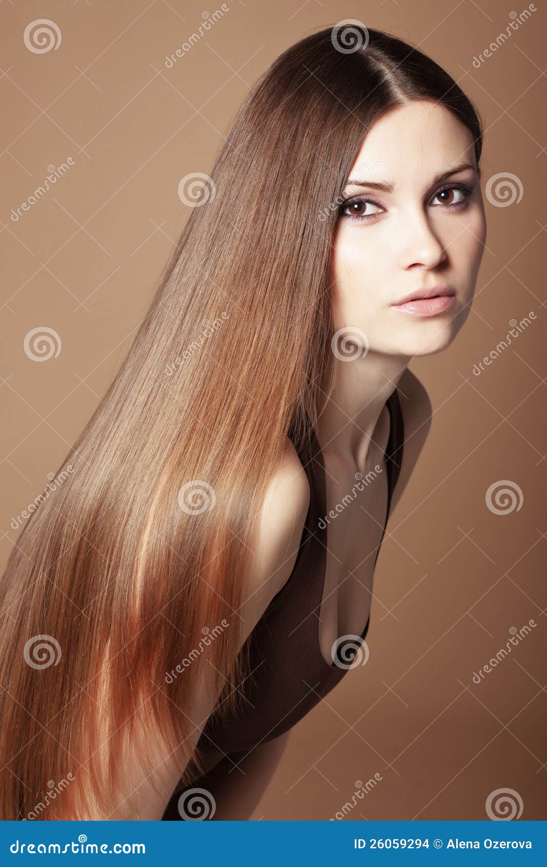 Pelo hermoso foto de archivo. Imagen de primer, encanto - 26059294