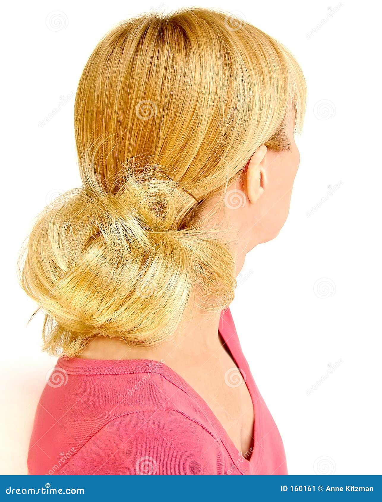 Pelo rubio hermoso imagen de archivo. Imagen de seco, muchacha - 160161