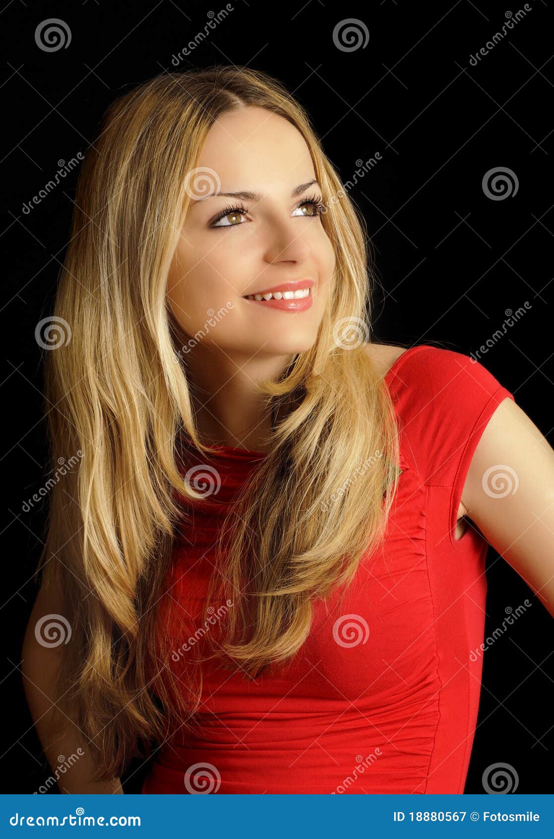 Pelo rubio hermoso imagen de archivo. Imagen de rubio - 18880567