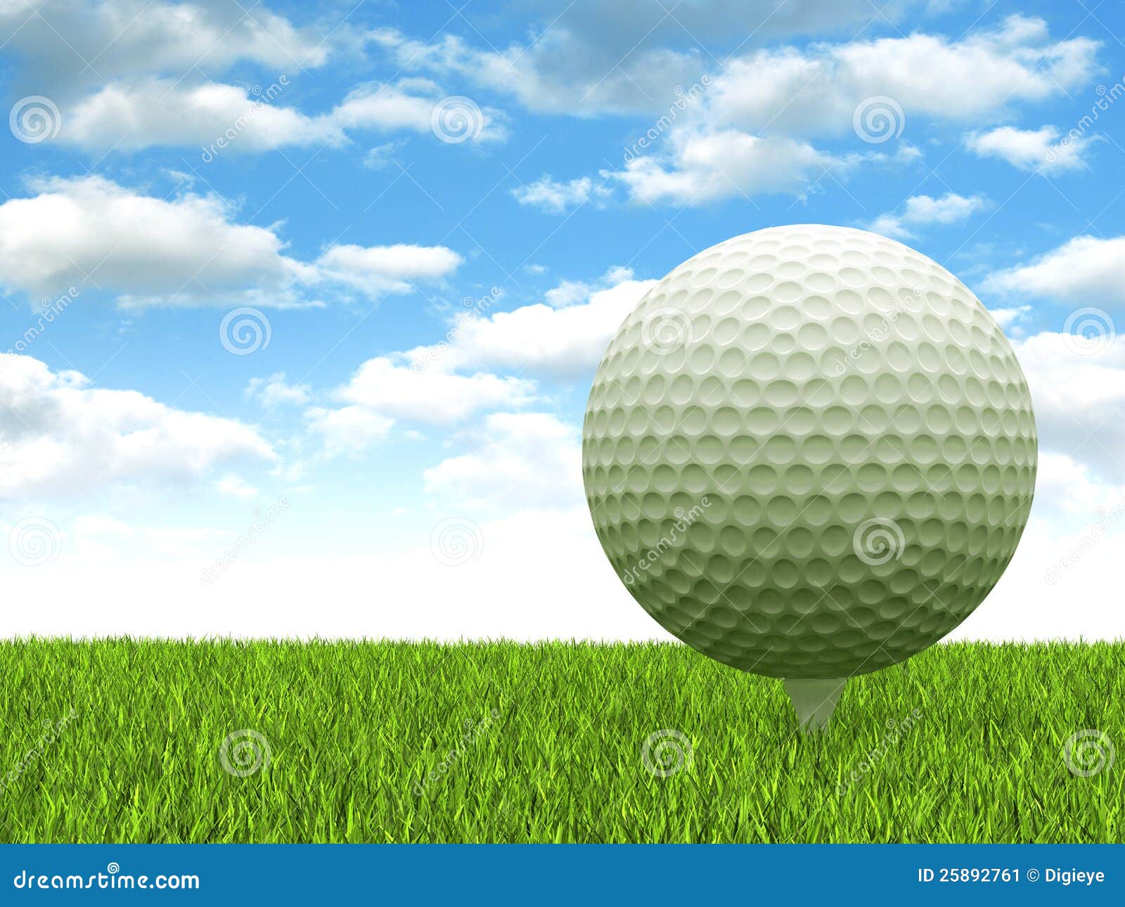 Pelota de golf imagen de archivo. Imagen de deporte, esfera - 25892761