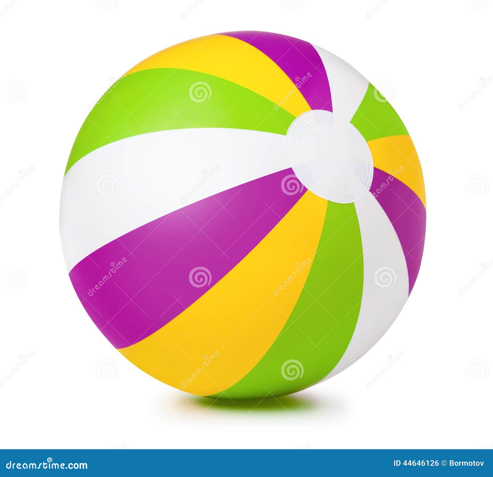Pelota De Playa Inflable Coloreada Foto de archivo - Imagen de ...