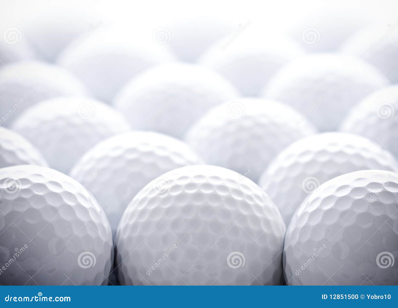 Pelotas De Golf Foto de archivo - Imagen: 12851500