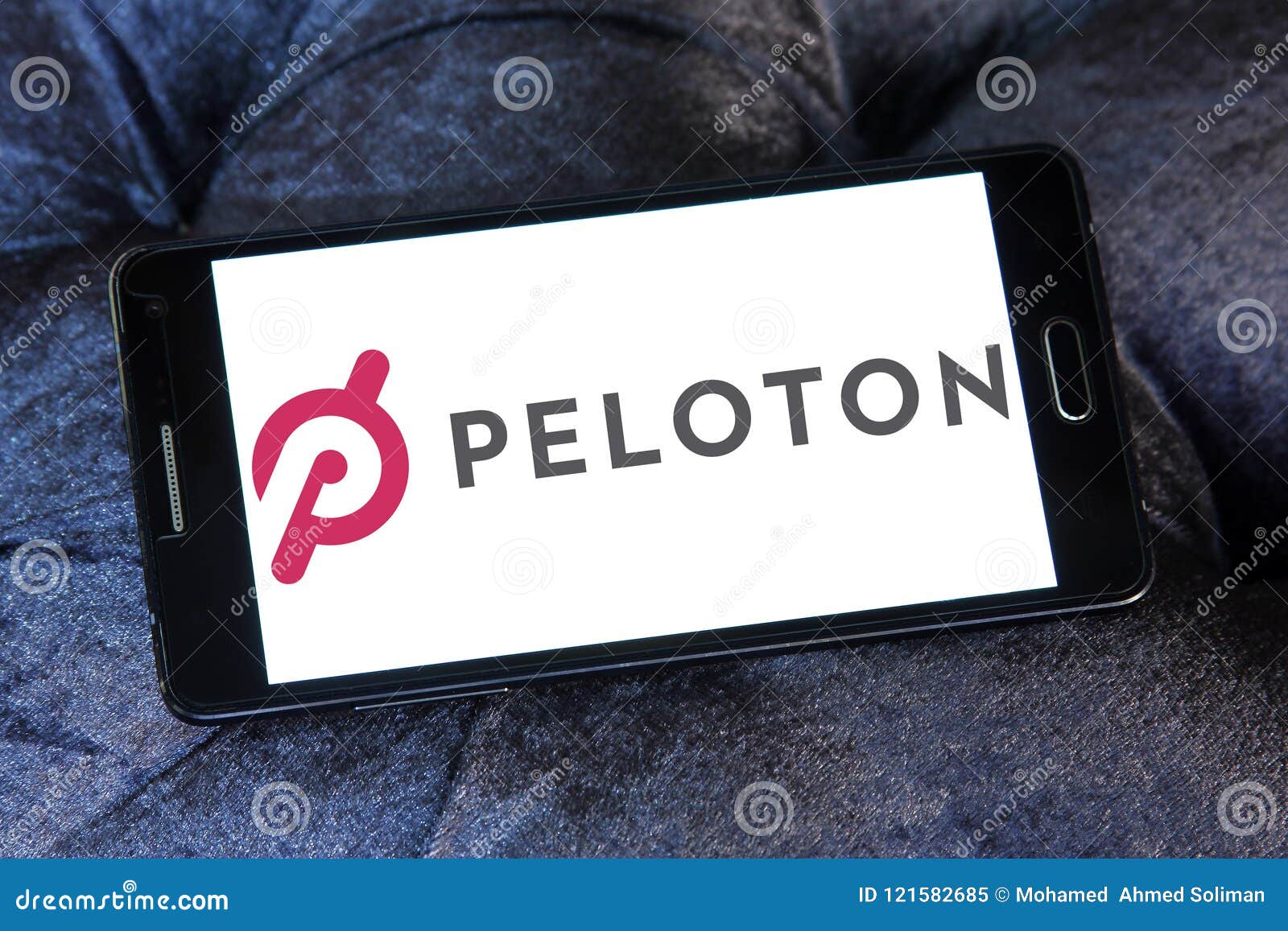 Peloton company logo editorial image. Image of icon - 121582685