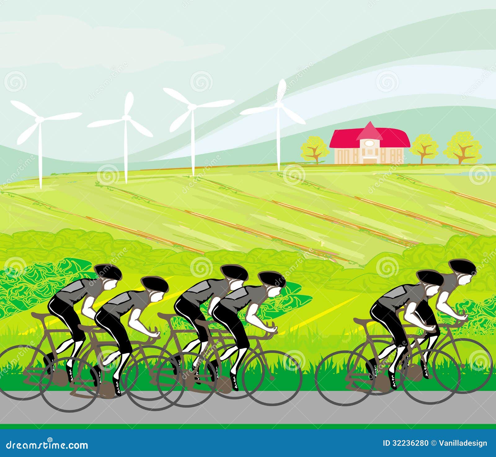 Peloton Cartoons, Illustrations & Vector Stock Images - 178 Pictures to ...