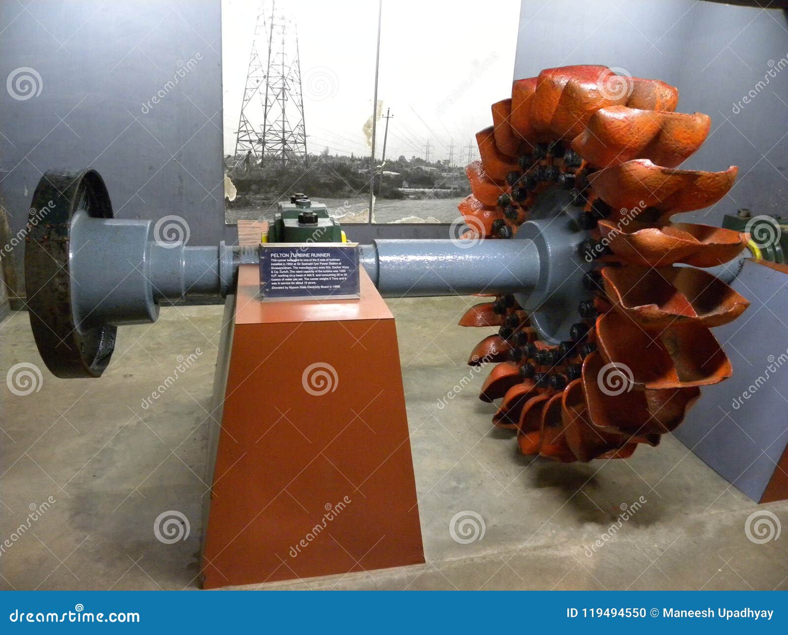 Bangalore, Karnataka, India - September 5, 2009 Pelton Turbine Runner ... Bangalore, Karnataka, India - September 5, 2009 Pelton Turbine Runner ...