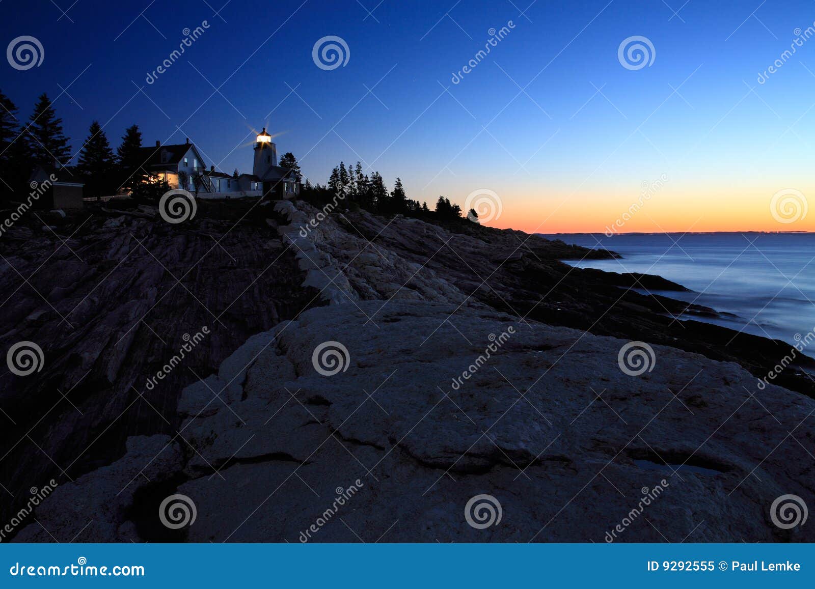 Pemaquid Point Lighthouse stock image. Image of lighthouses - 9292555