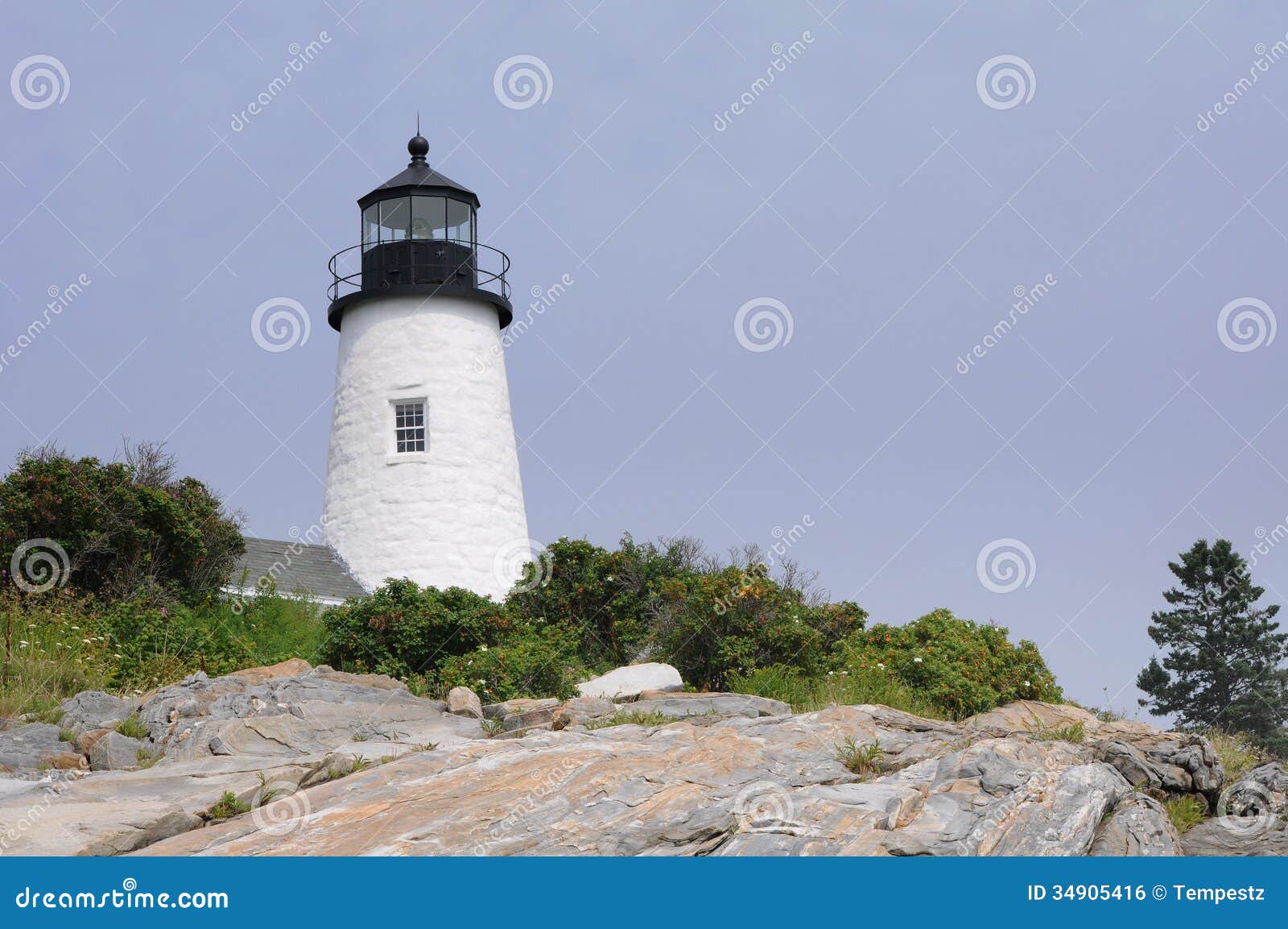 Pemaquid Point Lighthouse stock photo. Image of light - 34905416