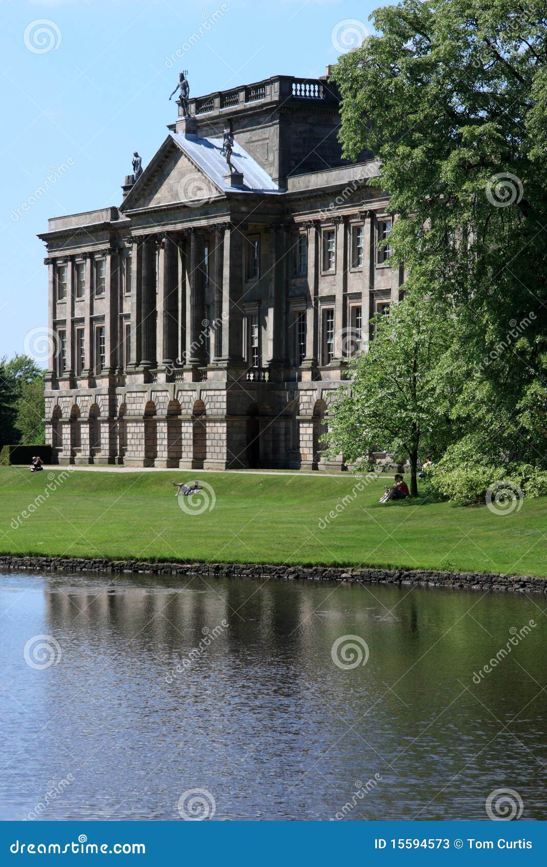 Pemberley view Lyme Park stock image. Image of cheshire - 15594573
