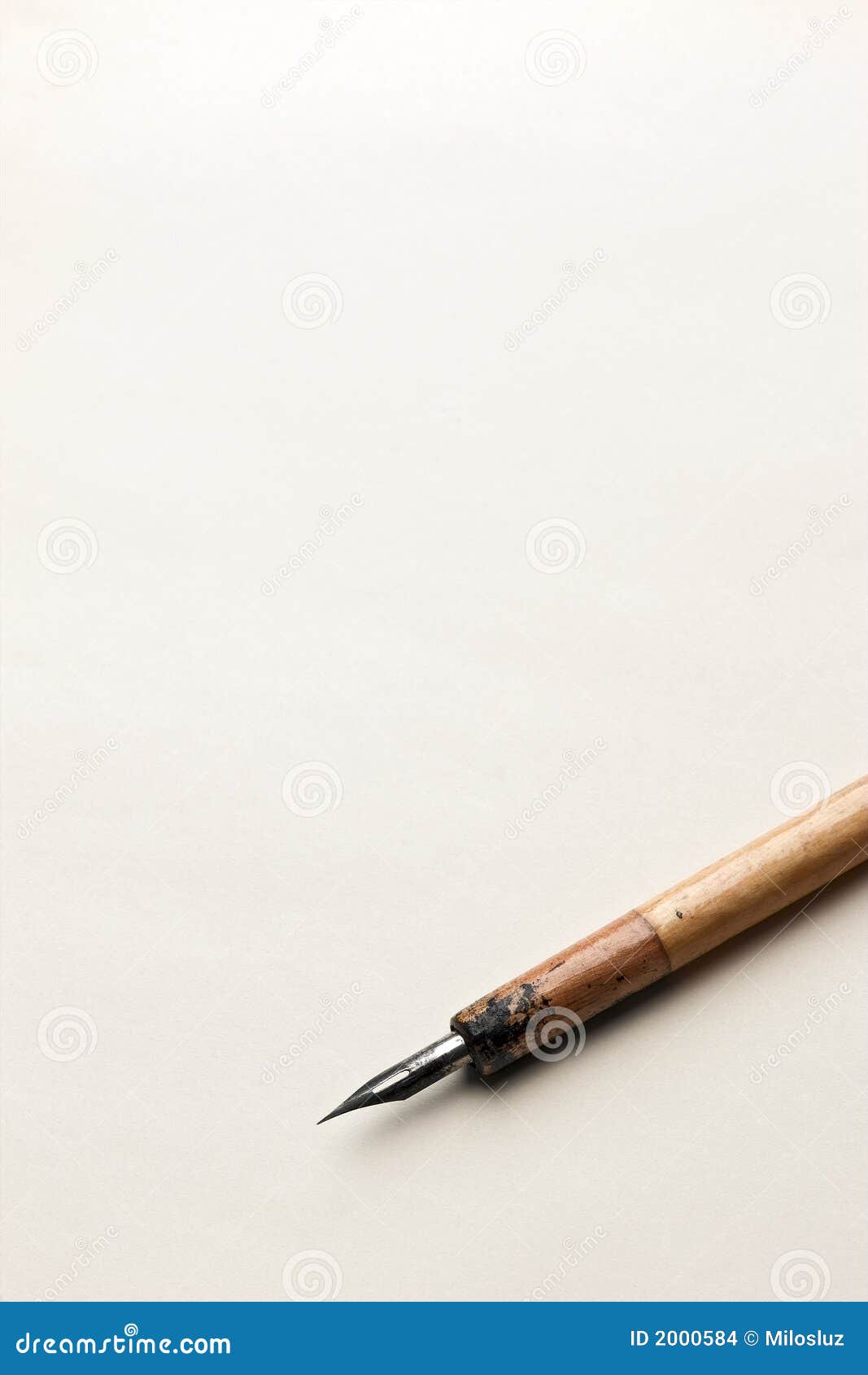 Pen stock photo. Image of calligraphy, grunge, space, writing - 2000584