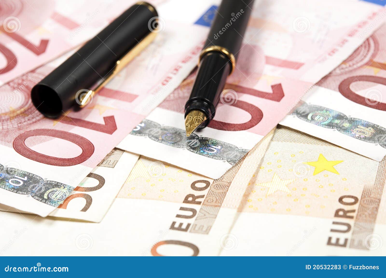 Pen stock image. Image of cash, banknote, single, study - 20532283