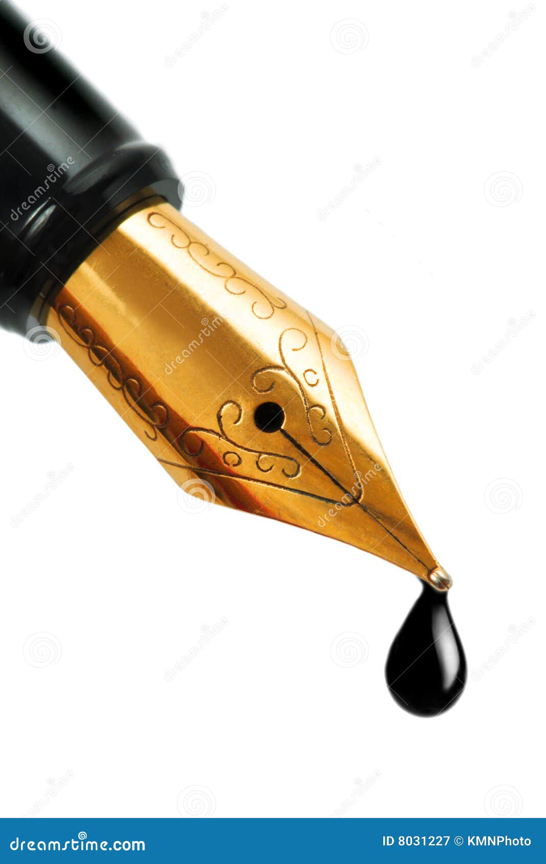 Pen stock image. Image of isolated, cutting, path, office - 8031227