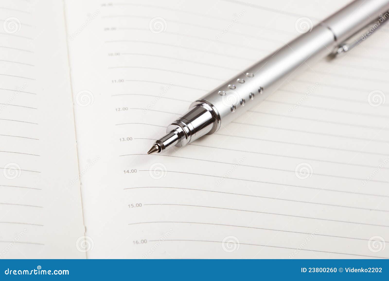 Pen and agenda stock photo. Image of paper, book, organizer - 23800260