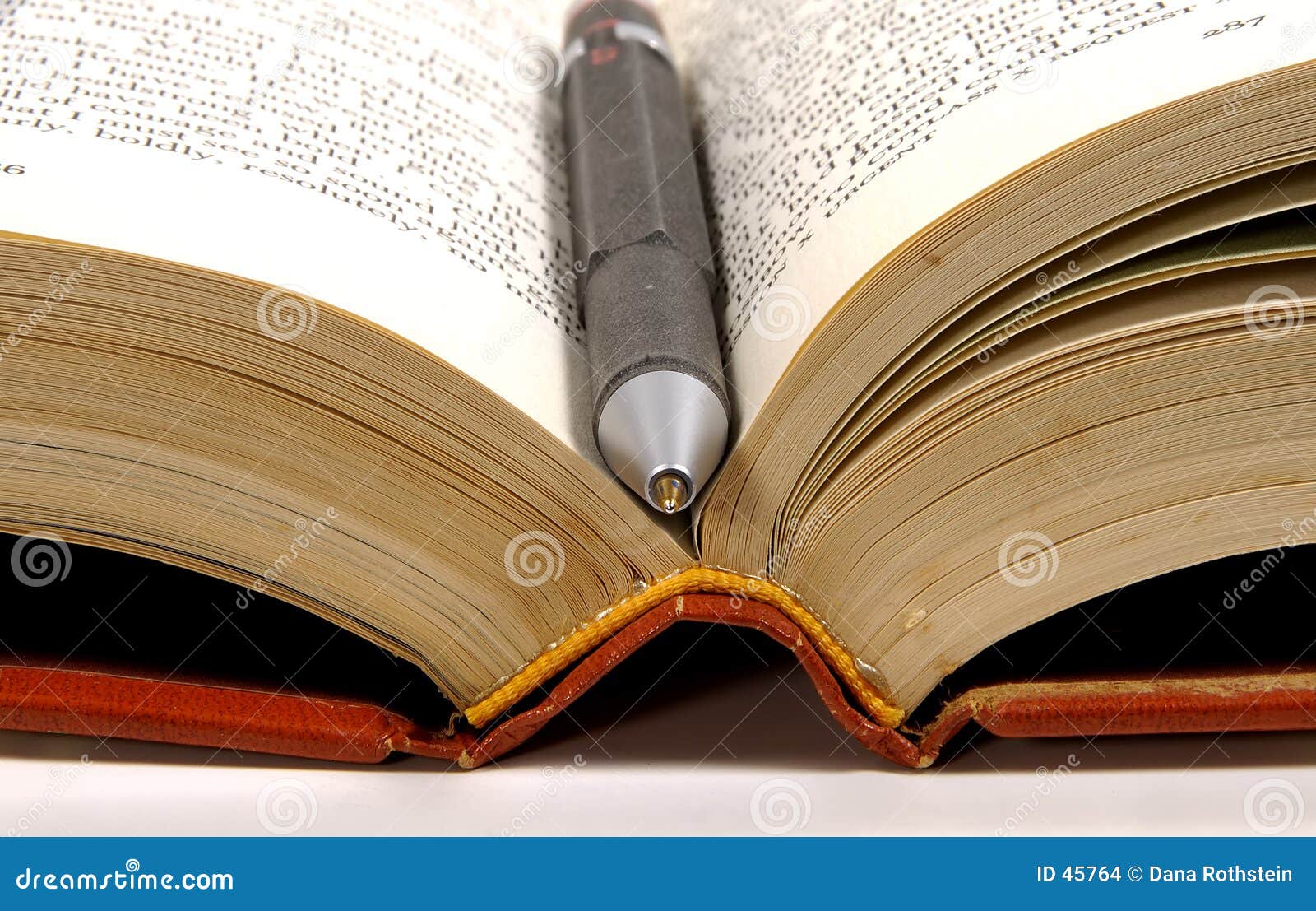 Pen in Book stock photo. Image of learn, school, college - 45764