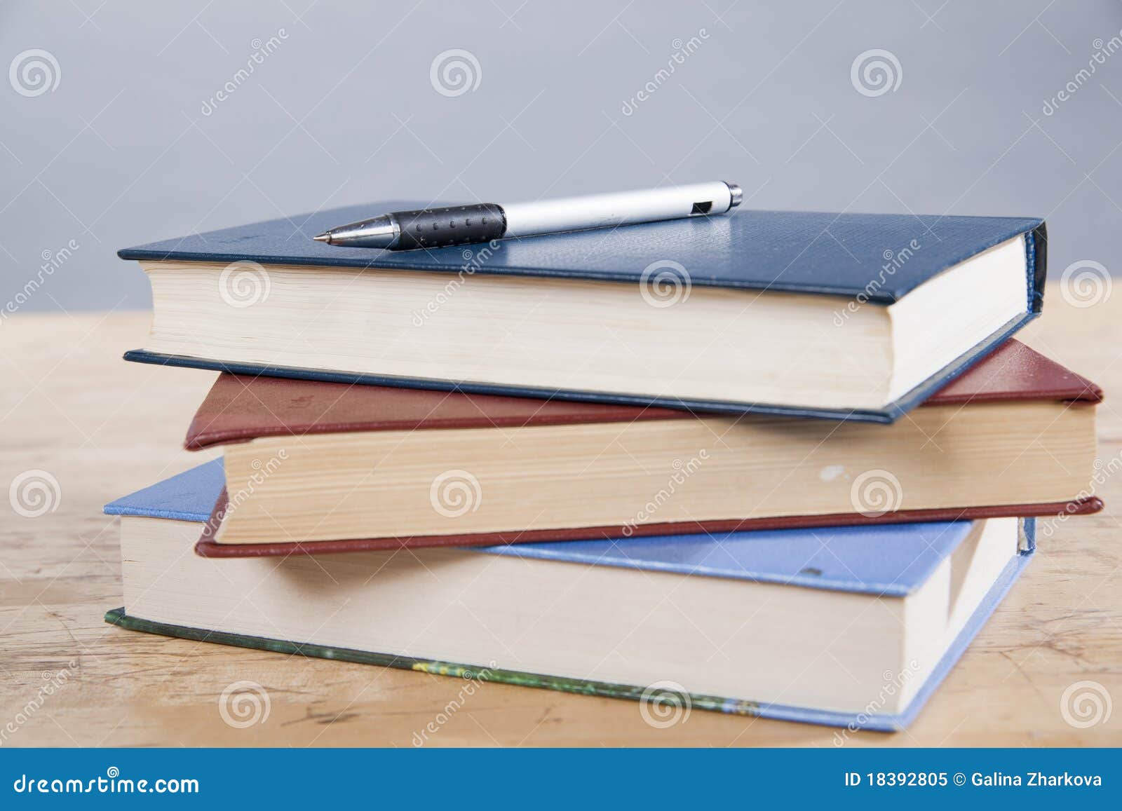 Pen with books stock image. Image of storage, empty, closeup - 18392805