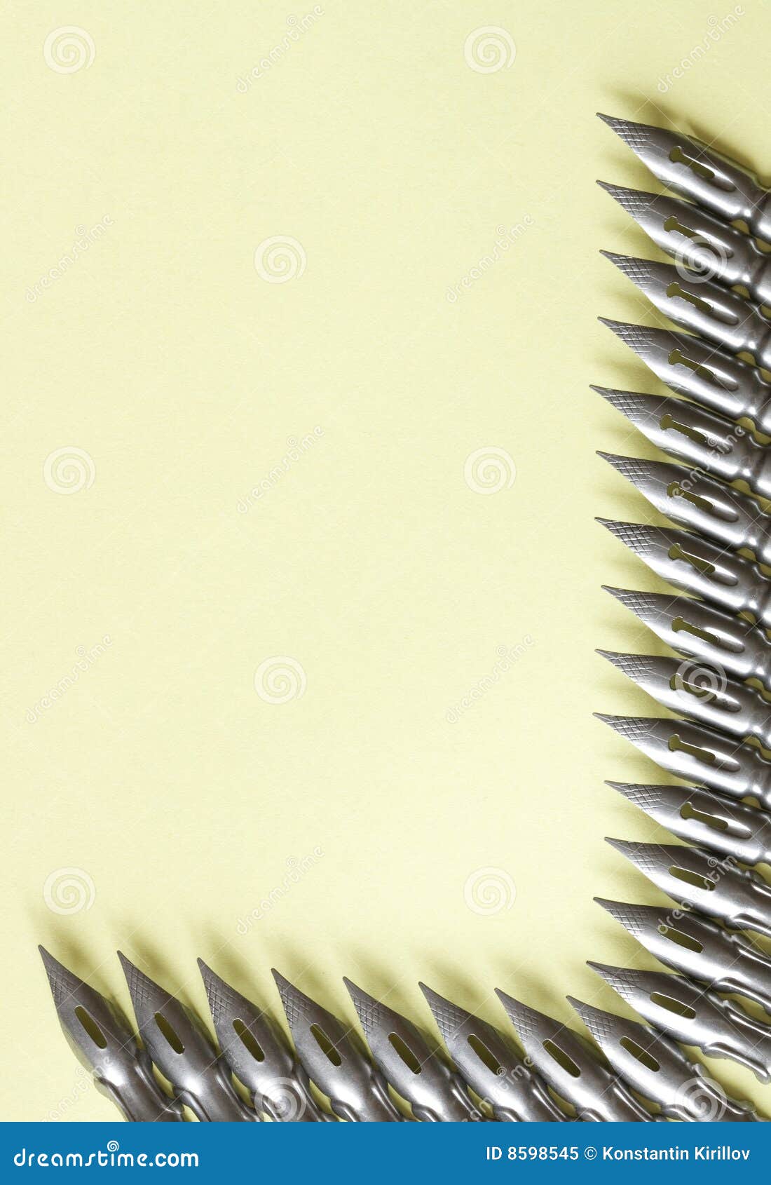 Pen border stock image. Image of message, news, paper - 8598545
