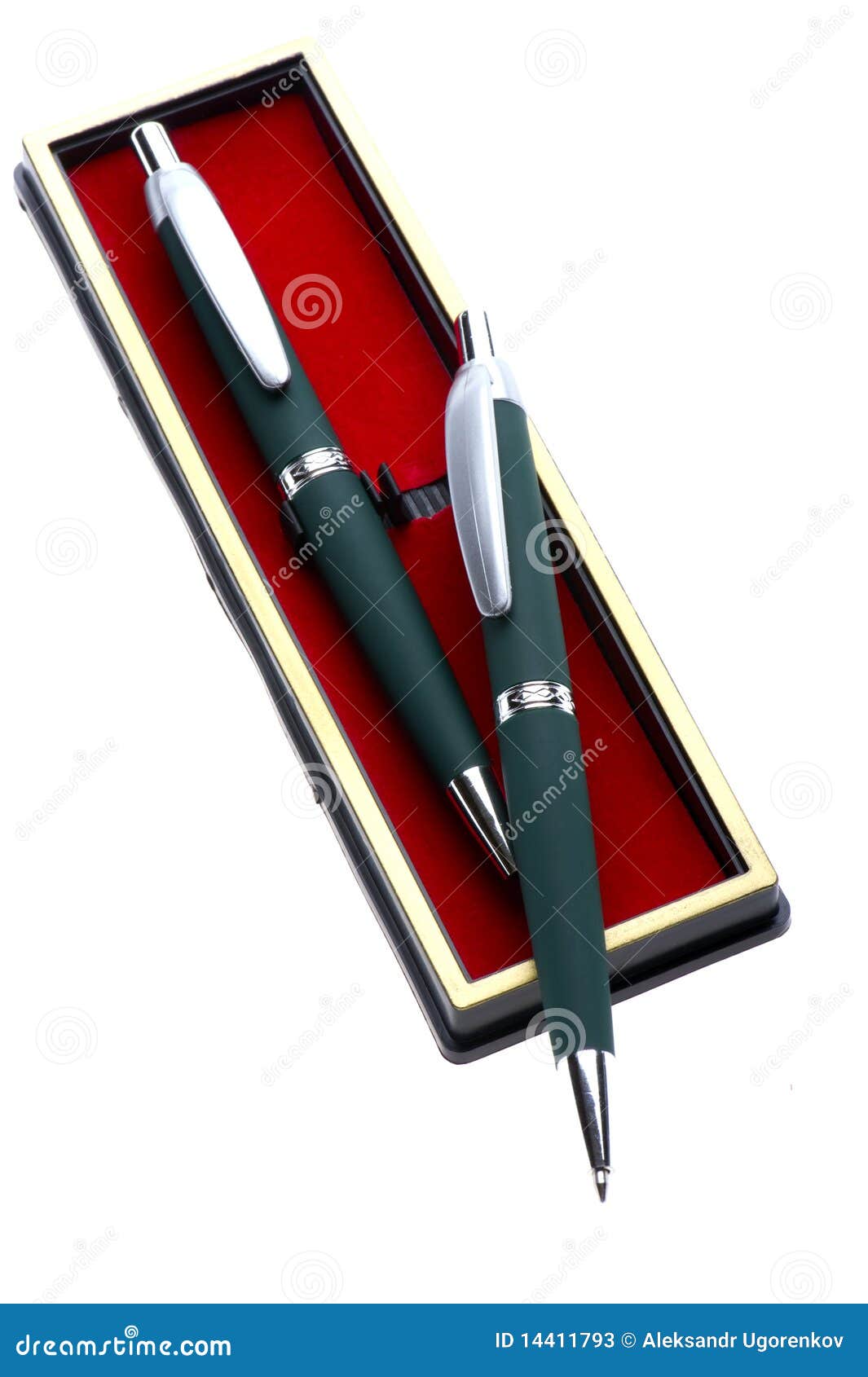 Pen in box stock image. Image of icon, office, tool, metal - 14411793