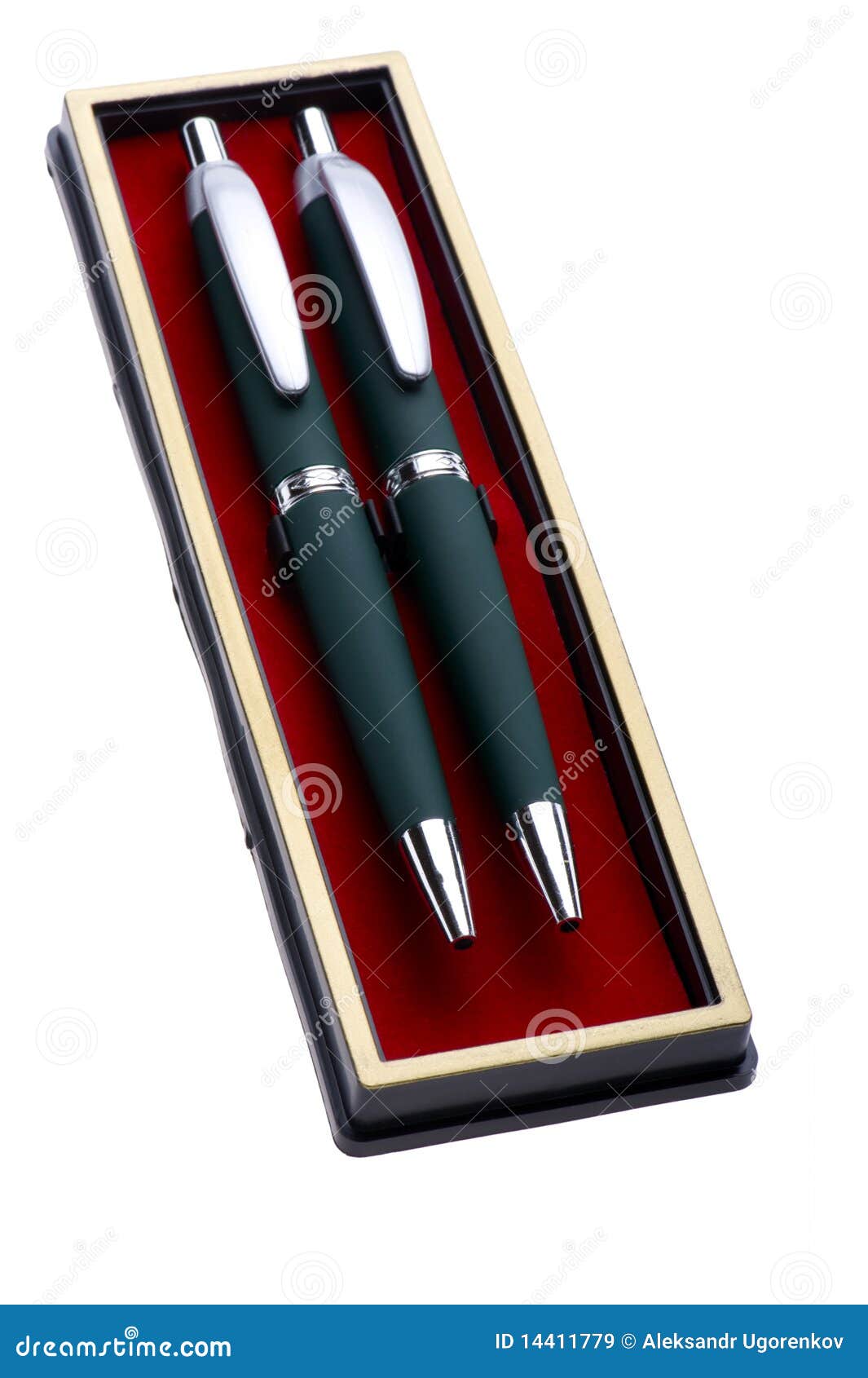 Pen in box close up stock image. Image of tool, design - 14411779