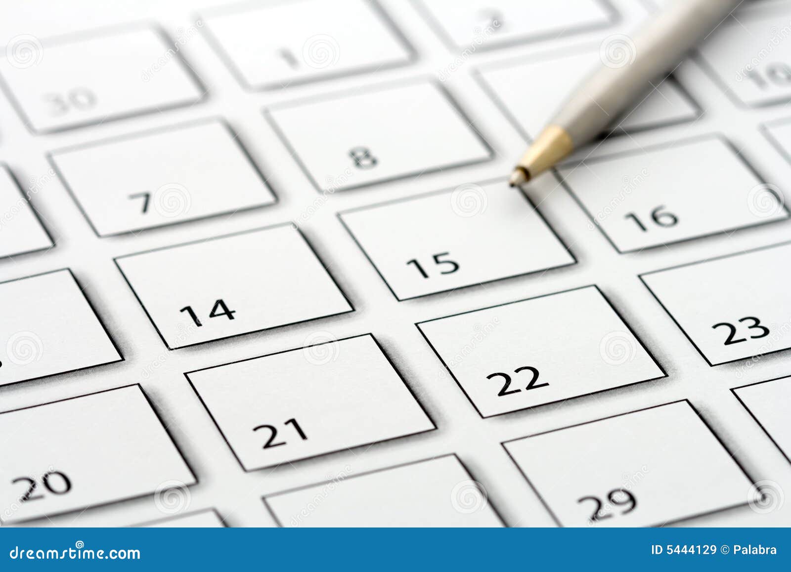 Pen on calendar 2 stock image. Image of time, future, date - 5444129