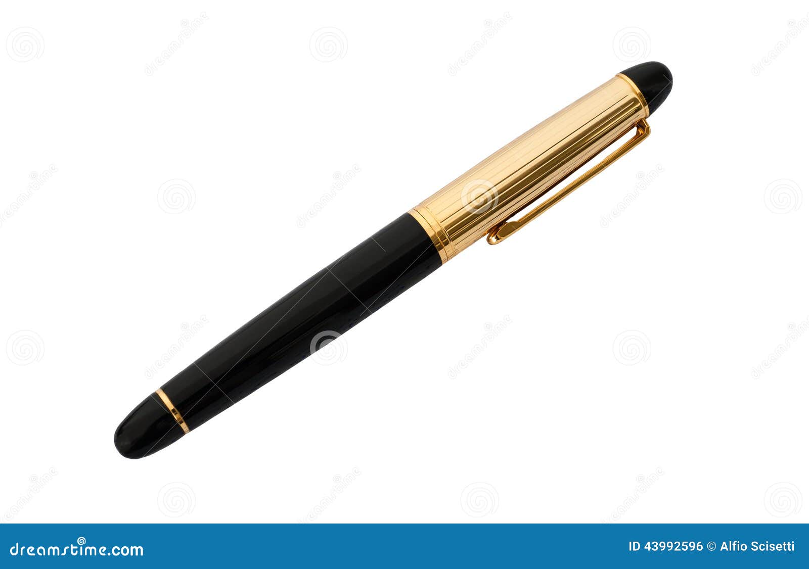 Pen with cap stock photo. Image of closeup, black, correspondence ...