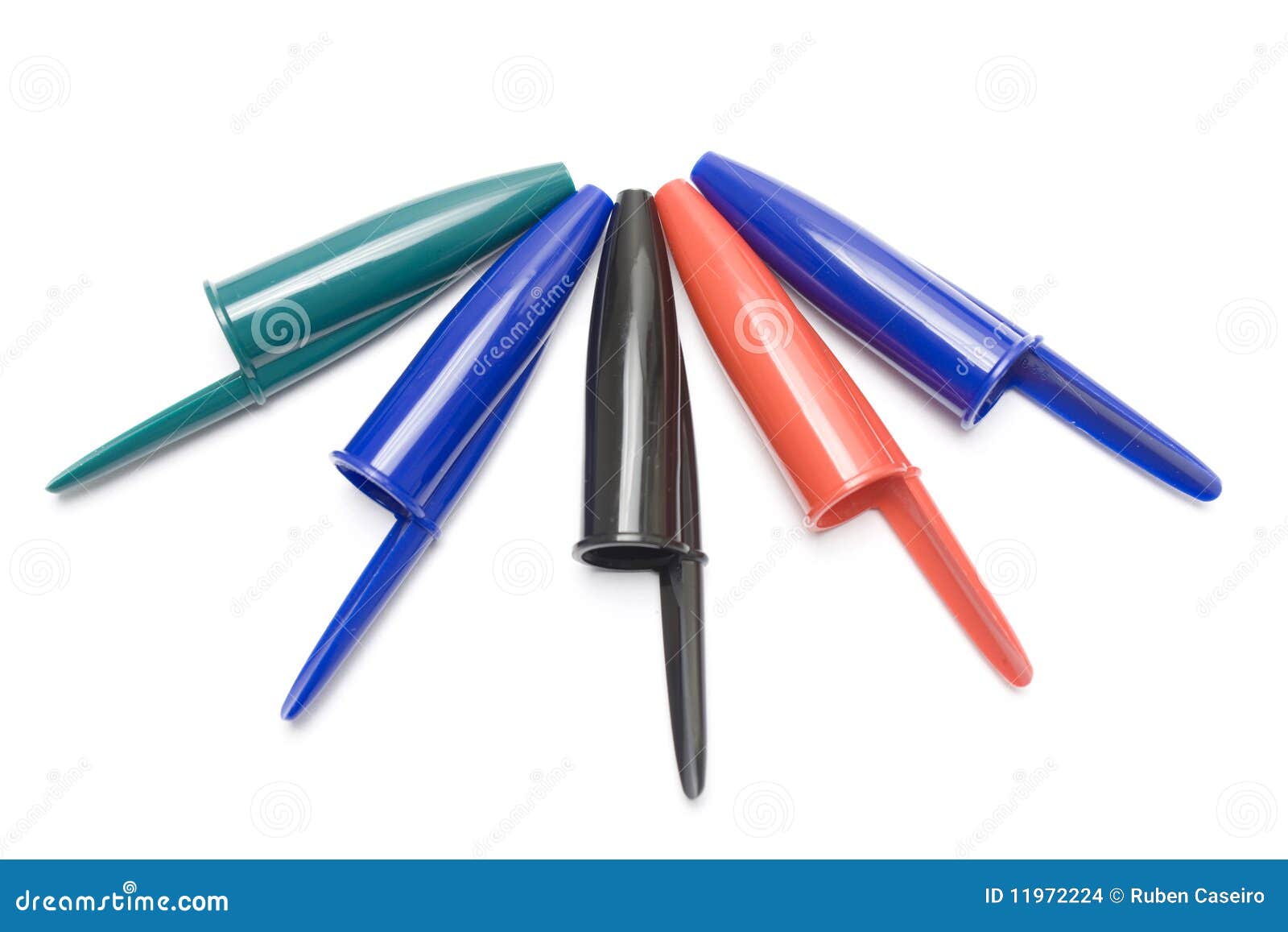 Pen Caps Stock Images - Image: 11972224