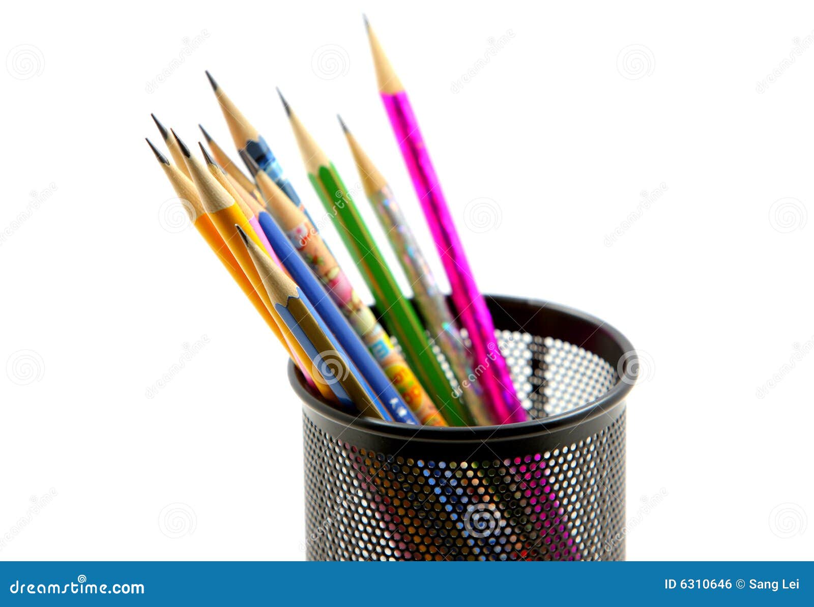 Pen container stock photo. Image of lead, objects, pencils - 6310646