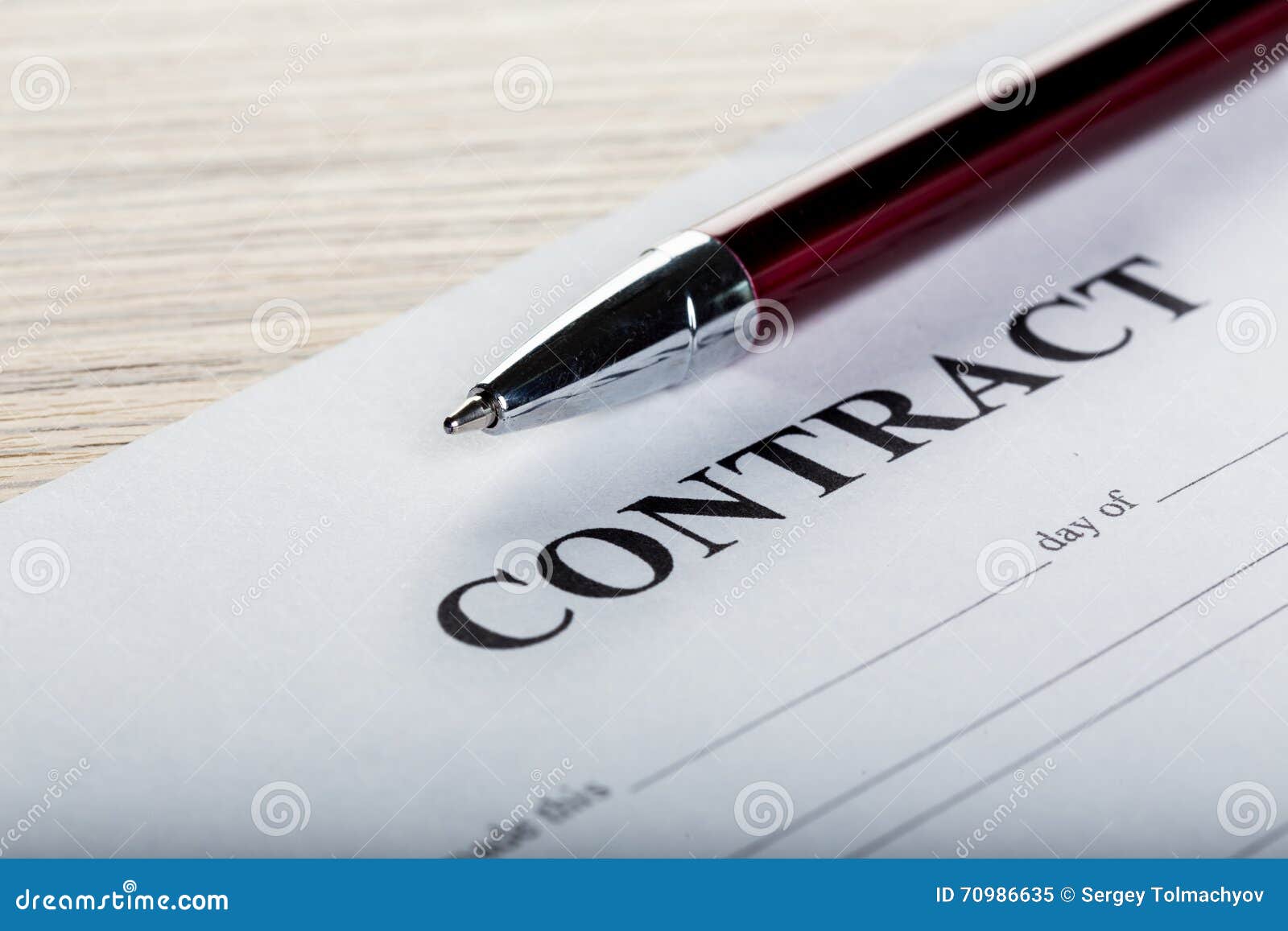 Pen and contract papers stock image. Image of papers - 70986635