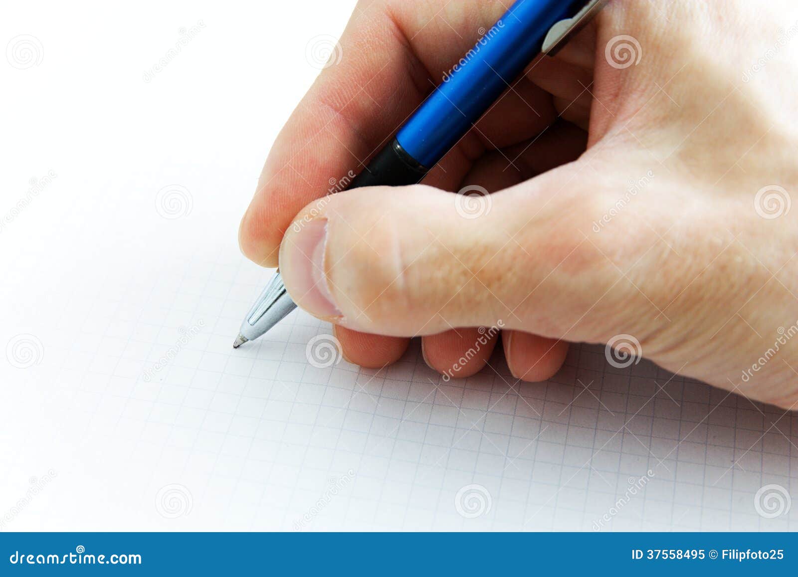 Pen in hand stock image. Image of contract, write, hands - 37558495