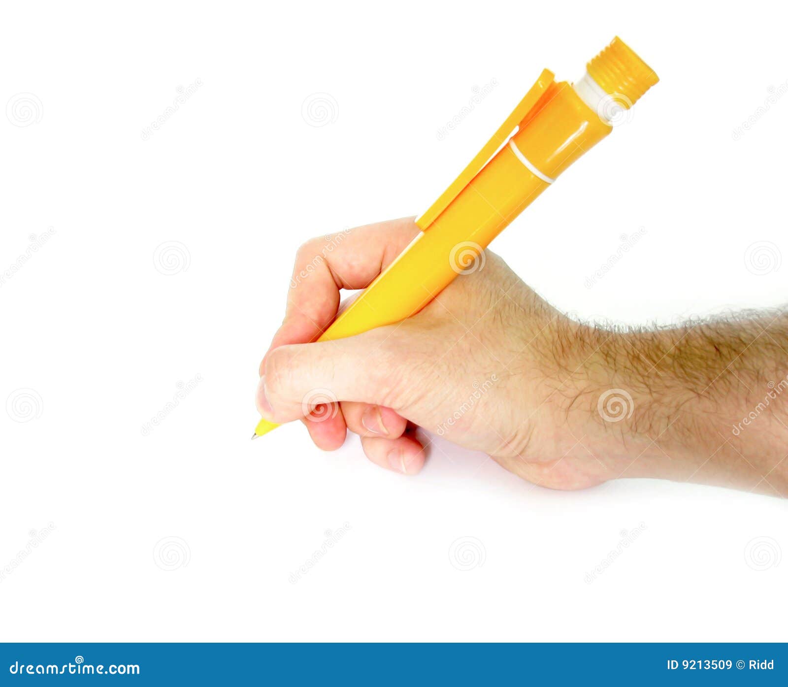 Pen in a hand stock image. Image of writing, hand, male - 9213509