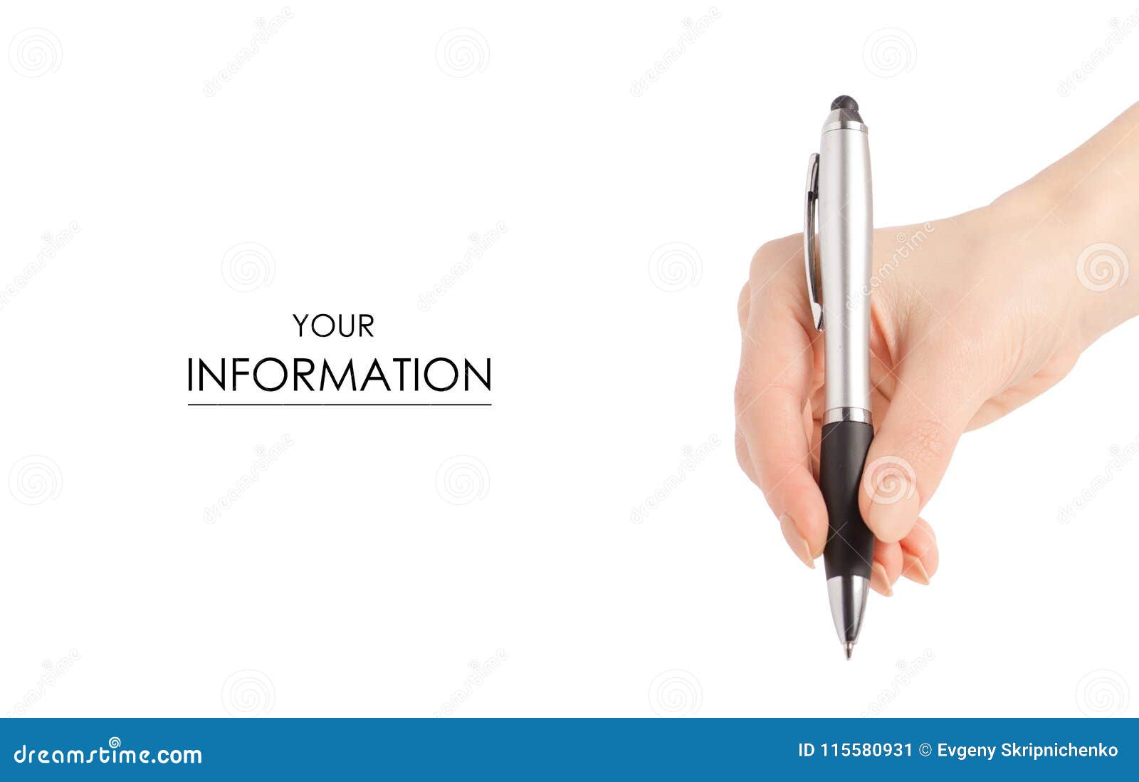 Pen in hand pattern stock image. Image of creativity - 115580931