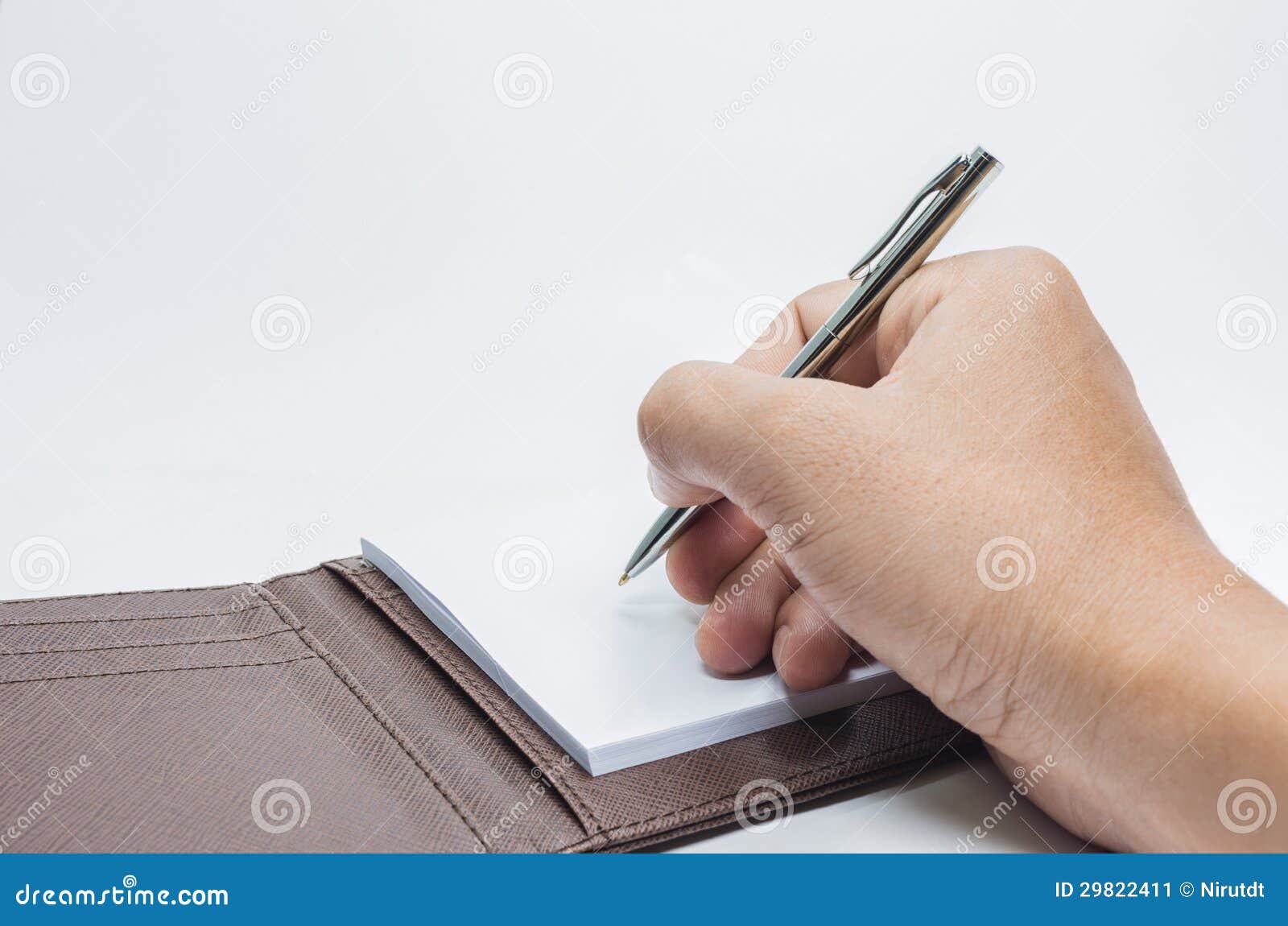 Pen in hand stock image. Image of office, author, drawing - 29822411