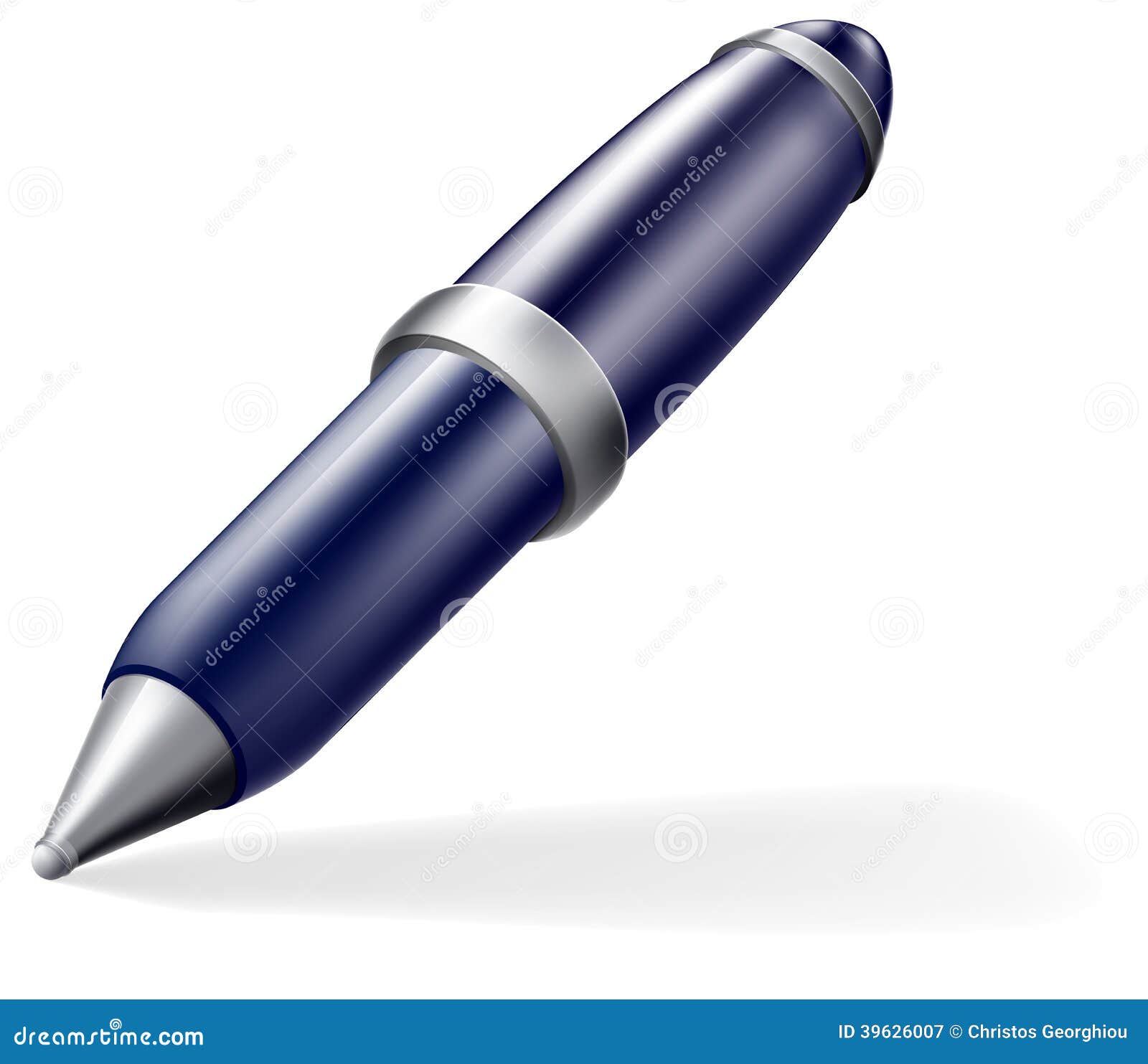 Pen icon stock vector. Illustration of school, icon, write - 39626007