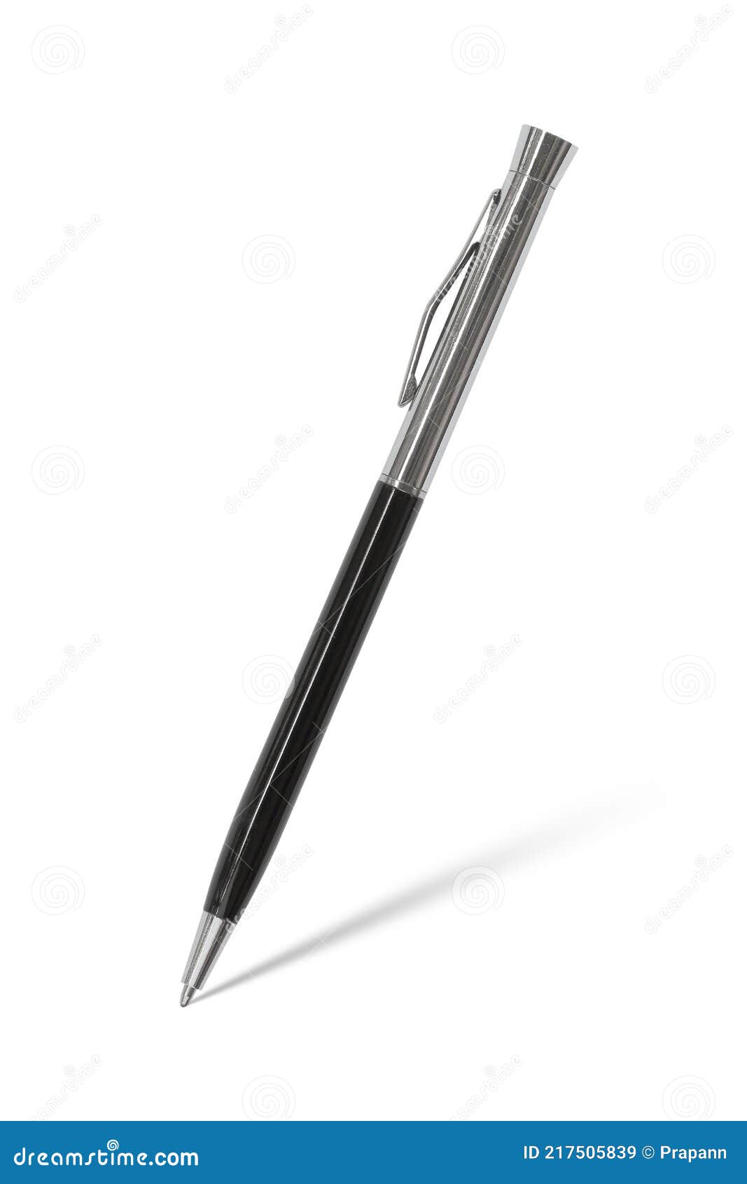 Pen Isolated on White Background Stock Image - Image of secretary ...