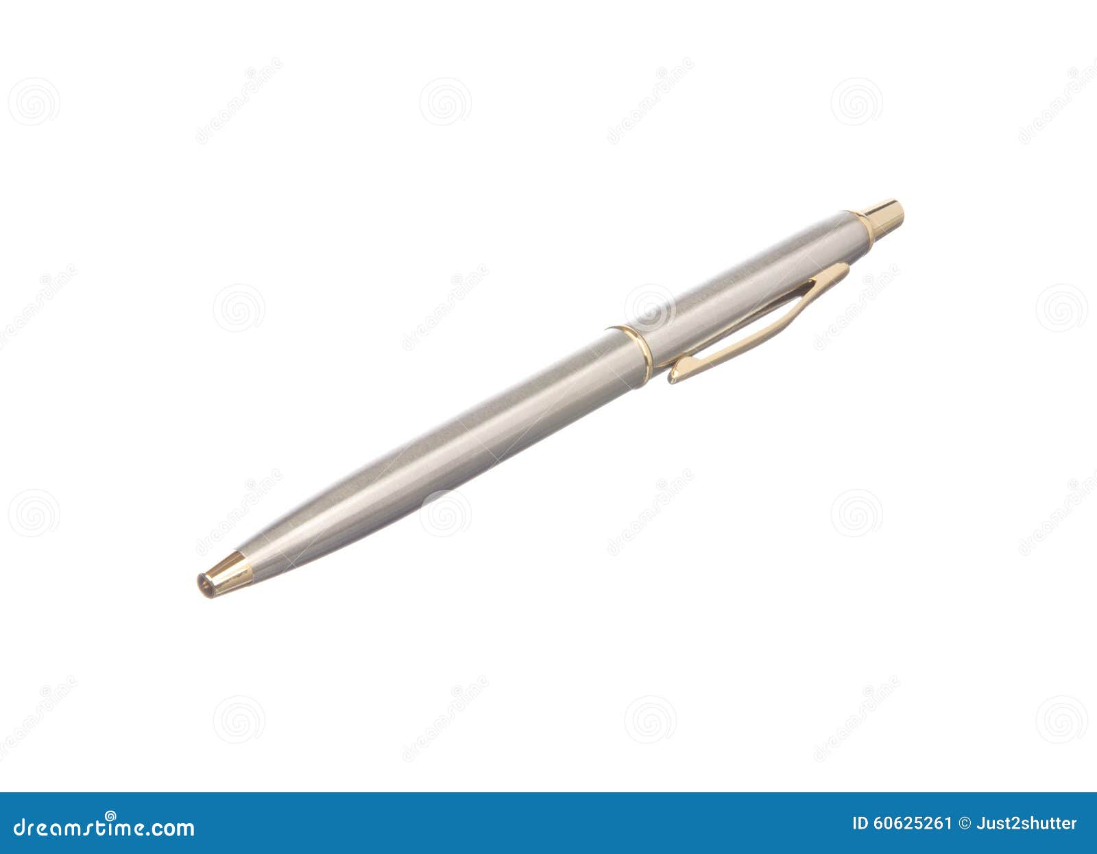 Pen isolated on white stock image. Image of single, office - 60625261