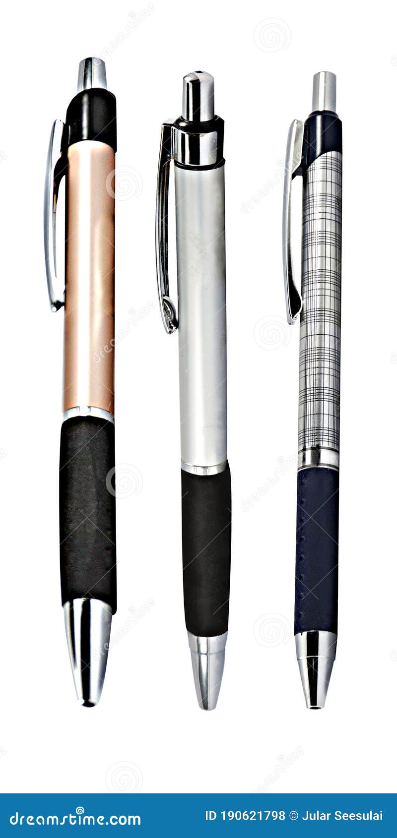 Pen Isolated on White Background Stock Illustration - Illustration of ...