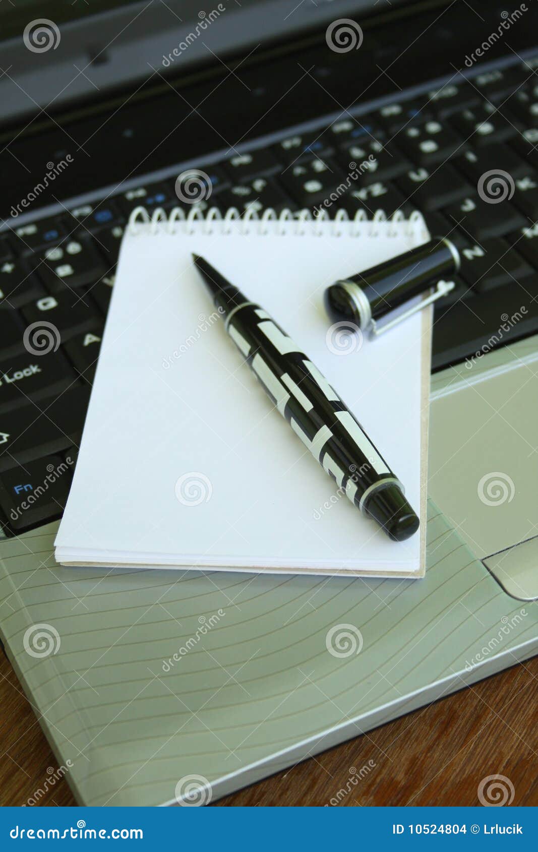 Pen and laptop stock photo. Image of technology, business - 10524804