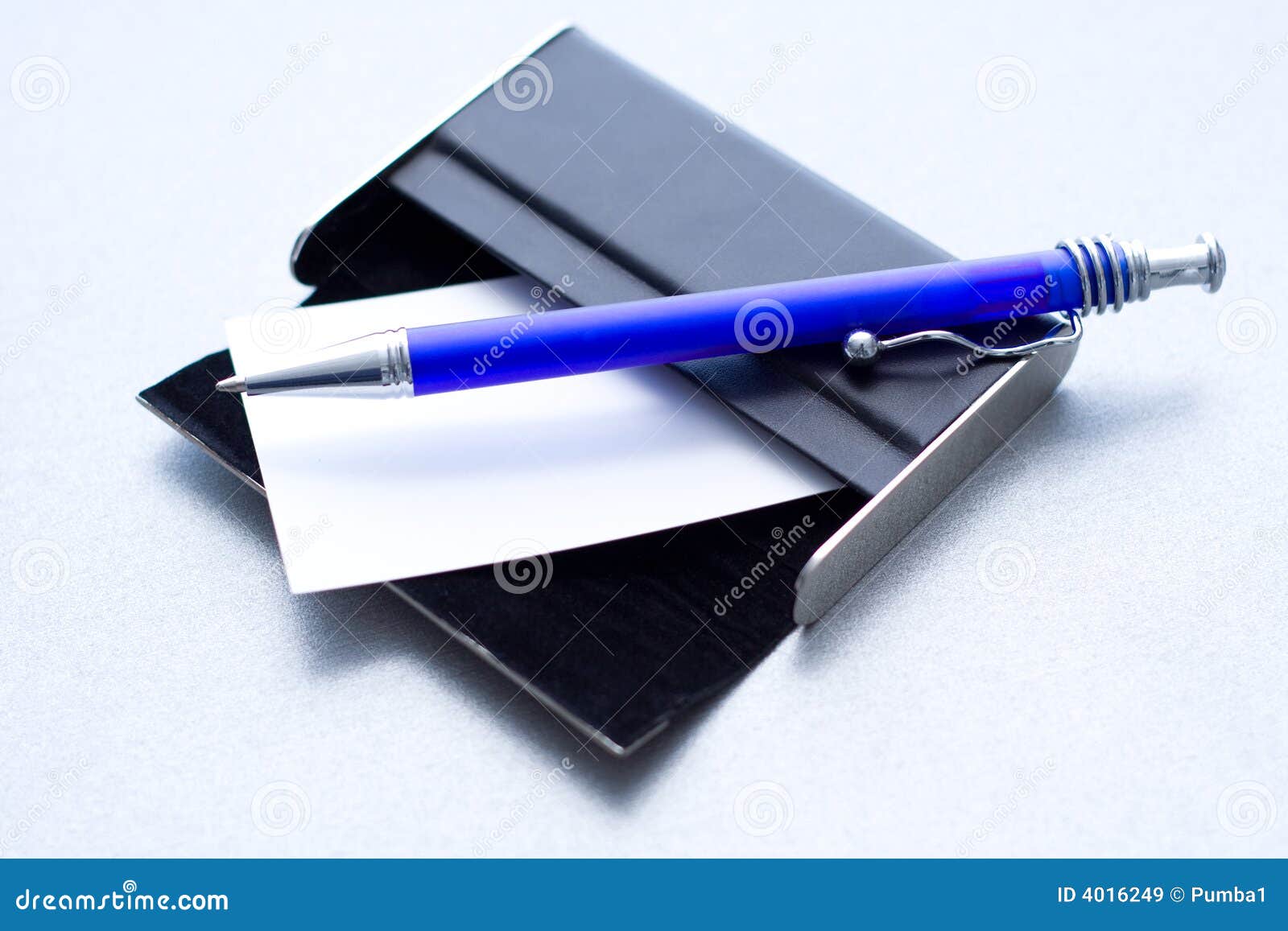 Pen Laying on a Case for Cards Stock Image - Image of mailing, open ...