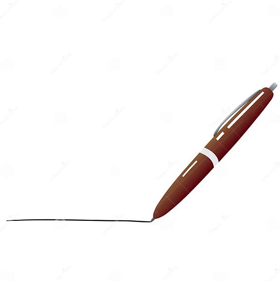 Pen and Line stock vector. Illustration of sketch, vector - 44238953