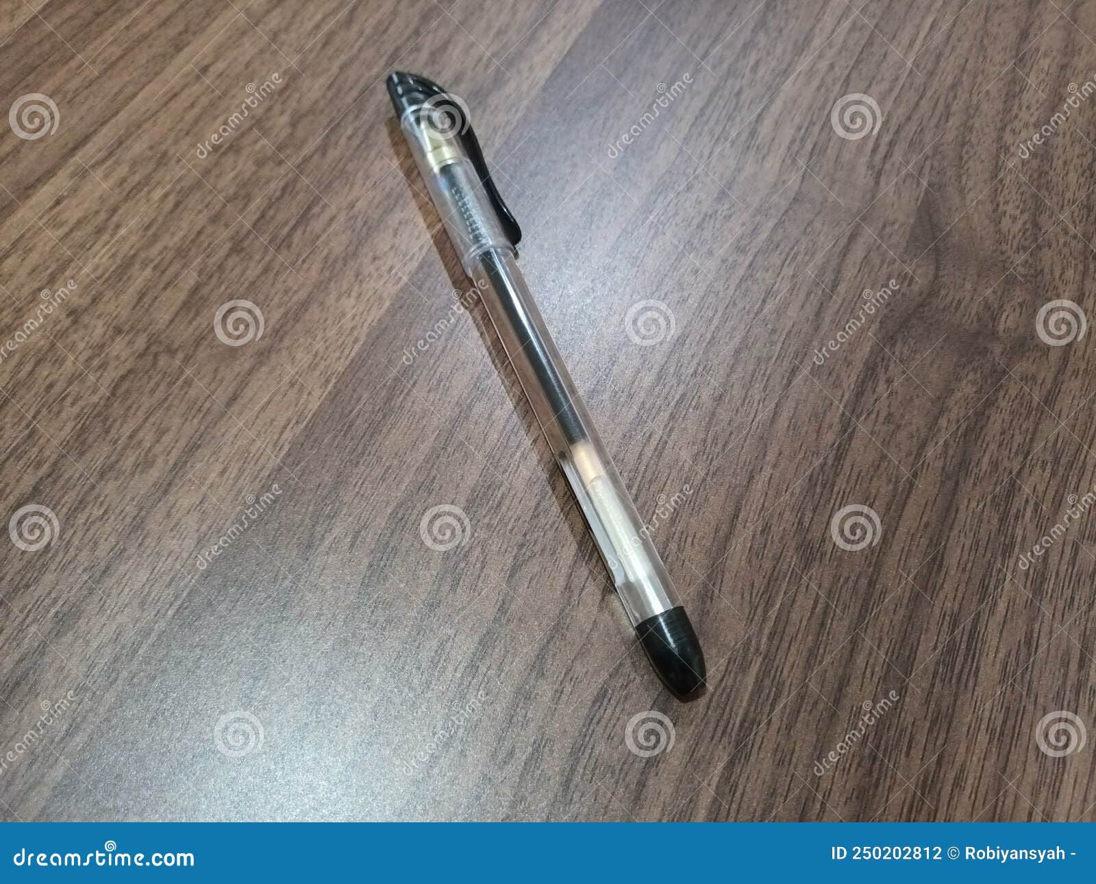 Pen lying on the table stock photo. Image of vehicle - 250202812