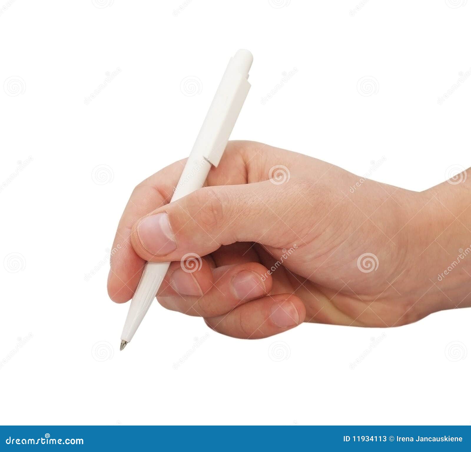 Pen in man s hand stock image. Image of macro, education - 11934113