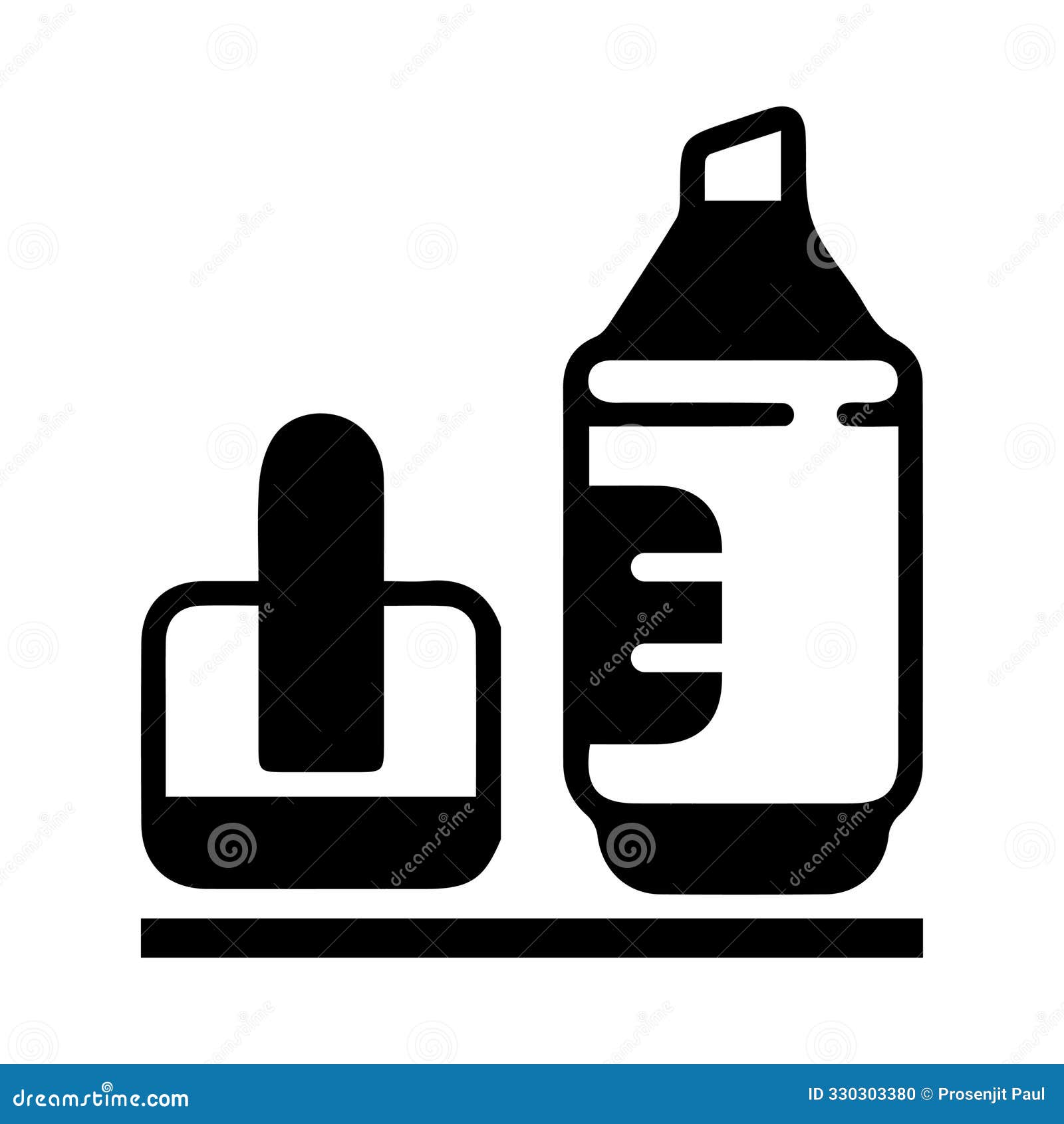 Pen, Marker, Highlighter, Underline Pen, Marker Highlighter Icon Stock ...