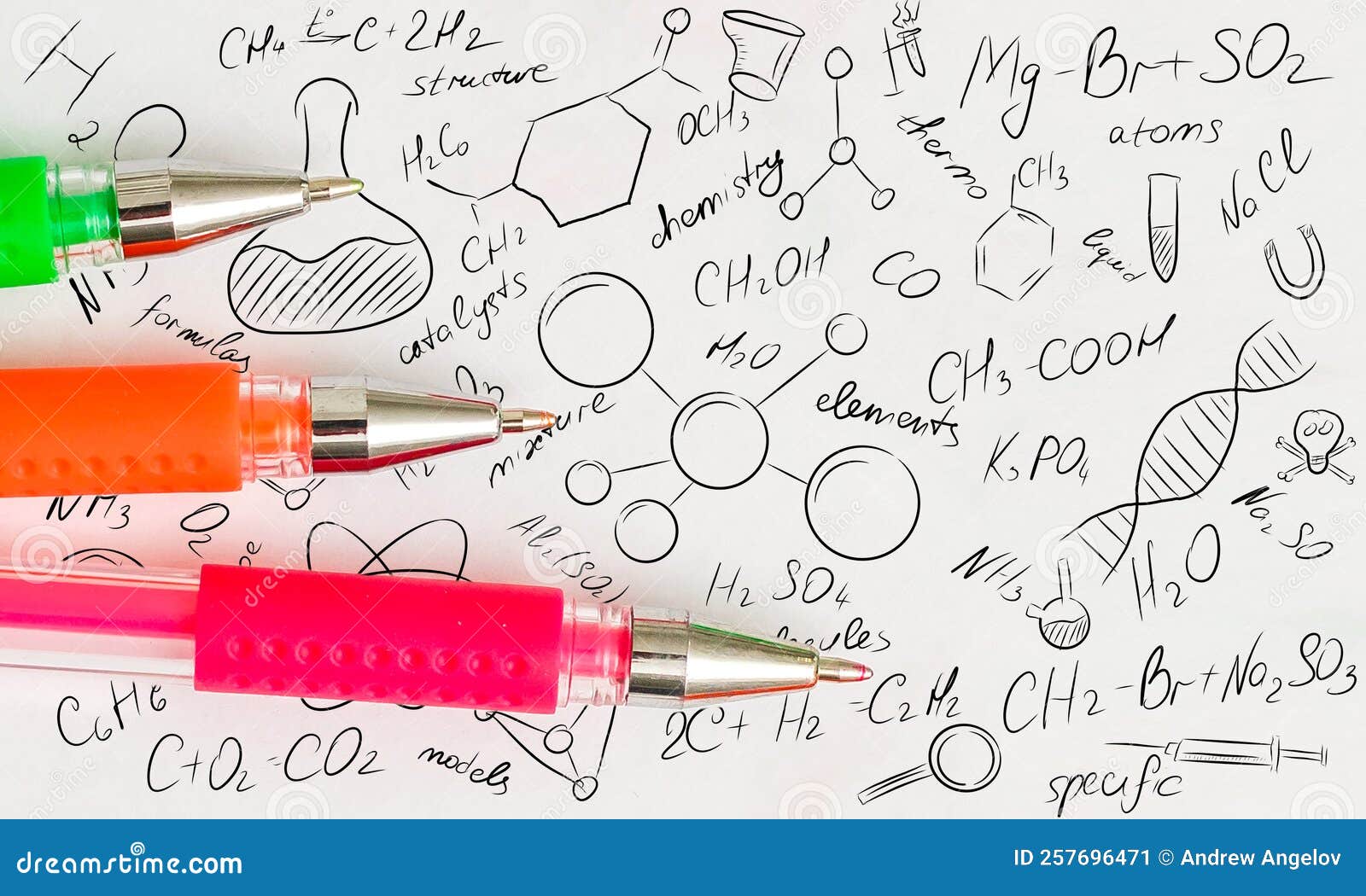 Pen on Mathematic Formula Exercise Test Paper in Education School ...