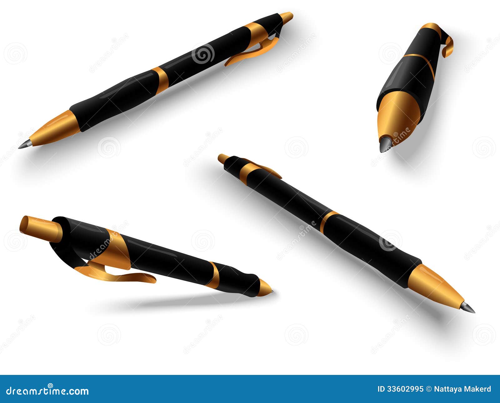 Pen Multiple views stock vector. Illustration of invents - 33602995 Pen Multiple views stock vector. Illustration of invents - 33602995