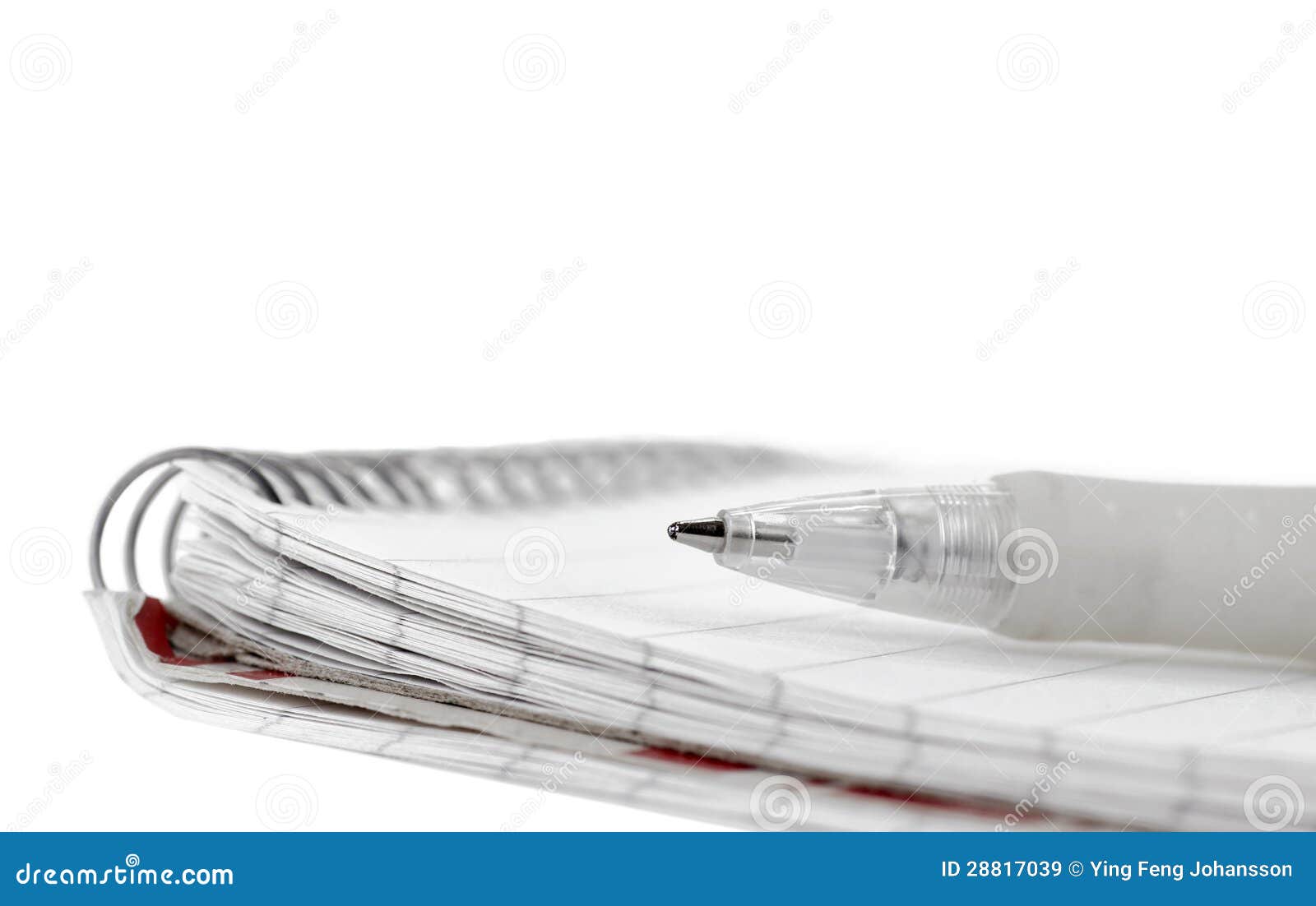 Pen and note book stock image. Image of book, note, documentation ...