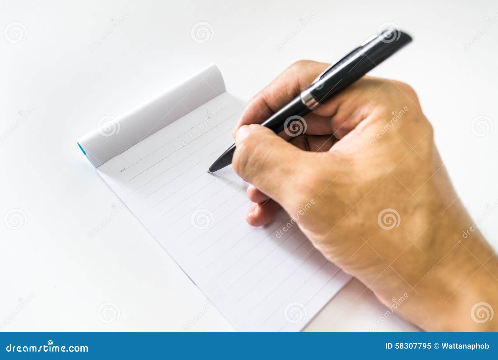 Pen and note book stock image. Image of education, agenda - 58307795
