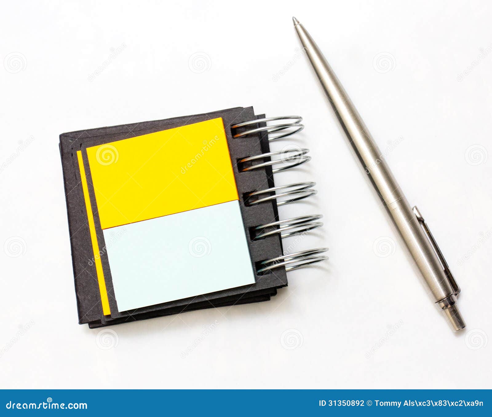 Pen beside note stock photo. Image of paper, green, colour - 31350892