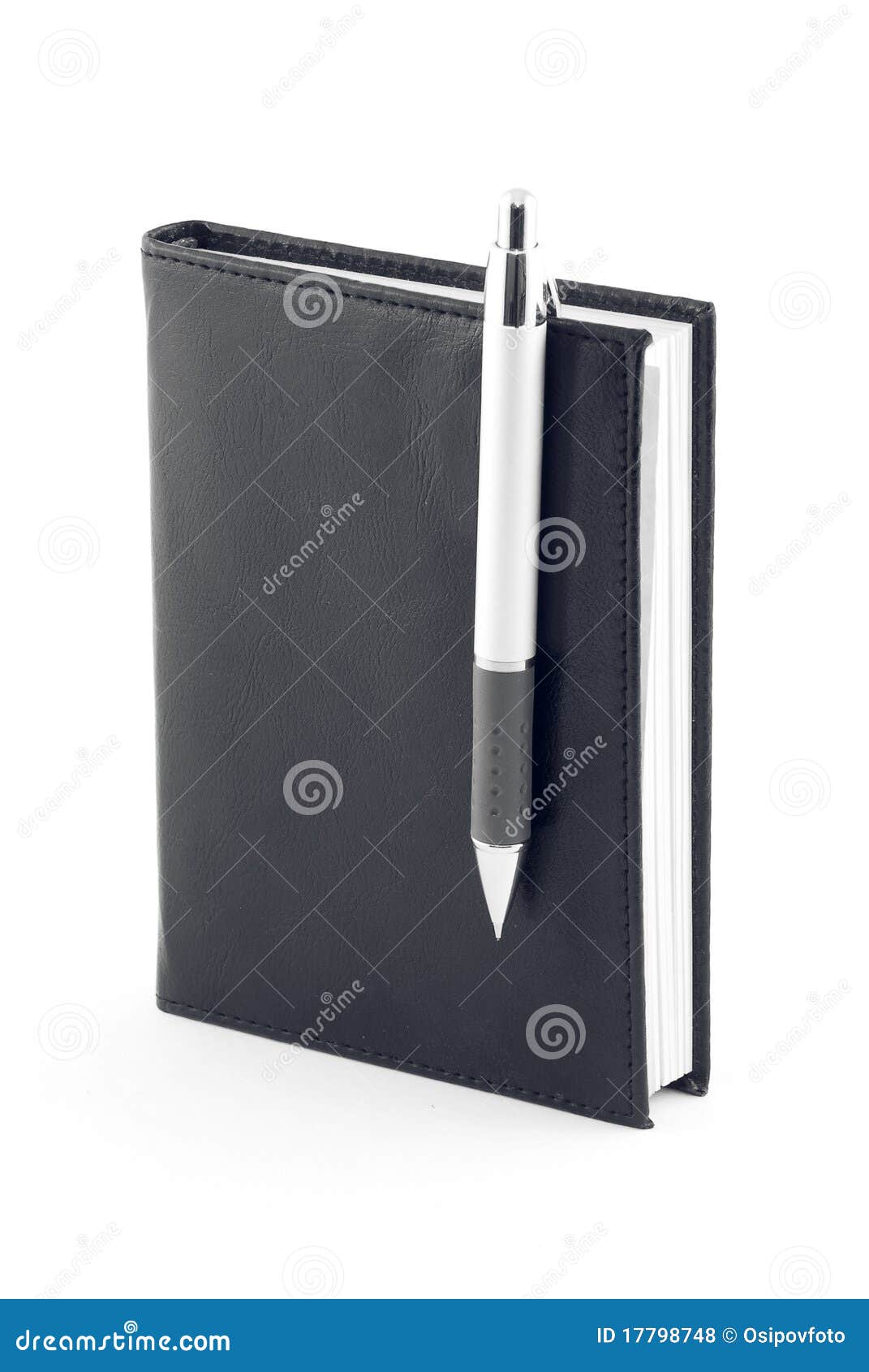 Pen and notebook stock photo. Image of contact, diary - 17798748