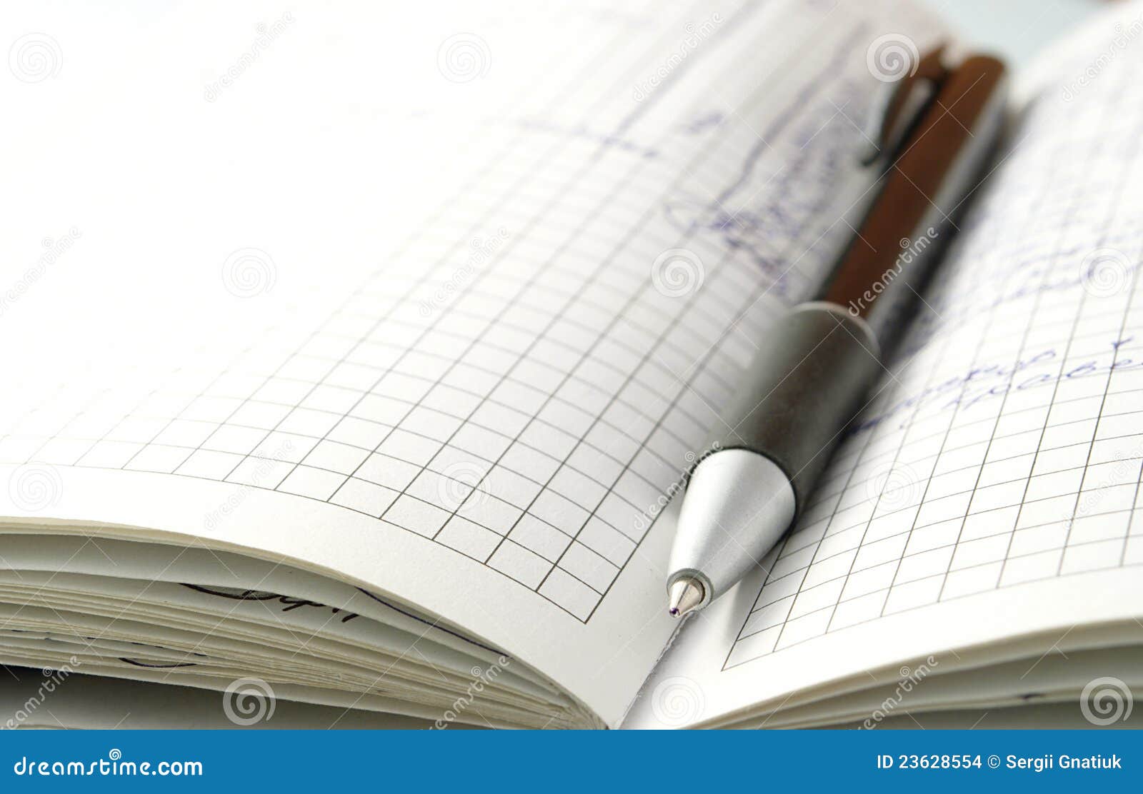 Pen and notebook stock photo. Image of note, sign, empty - 23628554